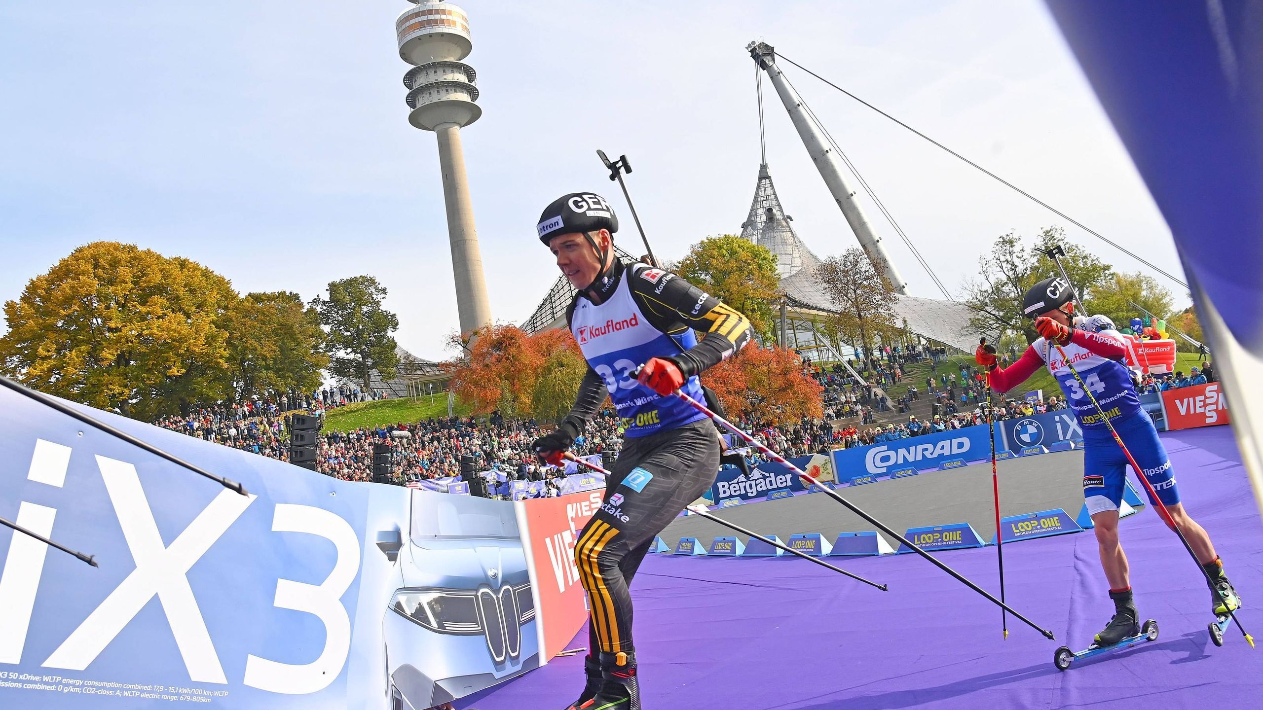 Justus Strelow läuft bei "Loop One"-Festival in München aufs Podest ...