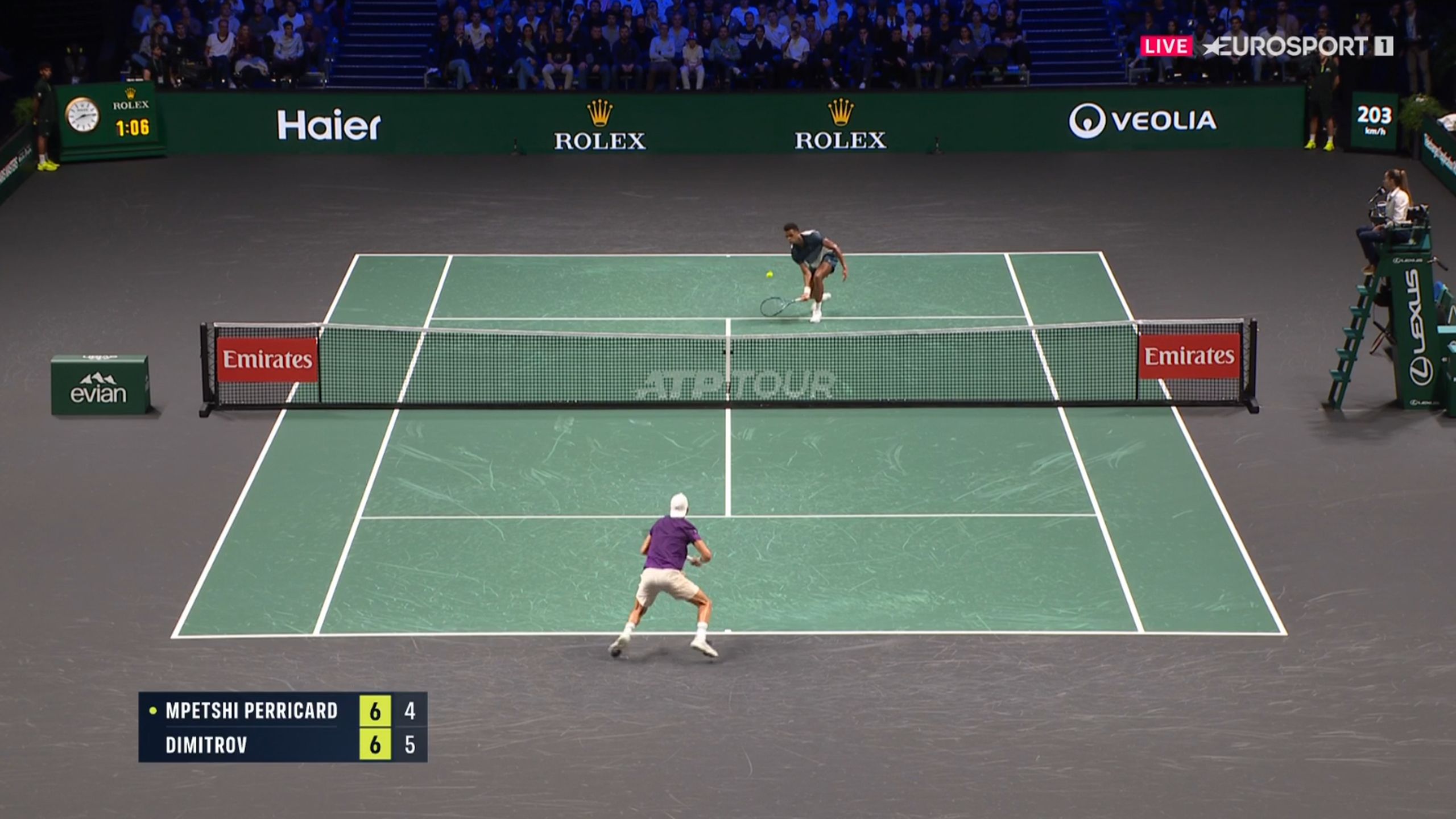 Rolex Paris Masters - Dimitrov a trouvé la clé ! Le Bulgare fait jouer ...