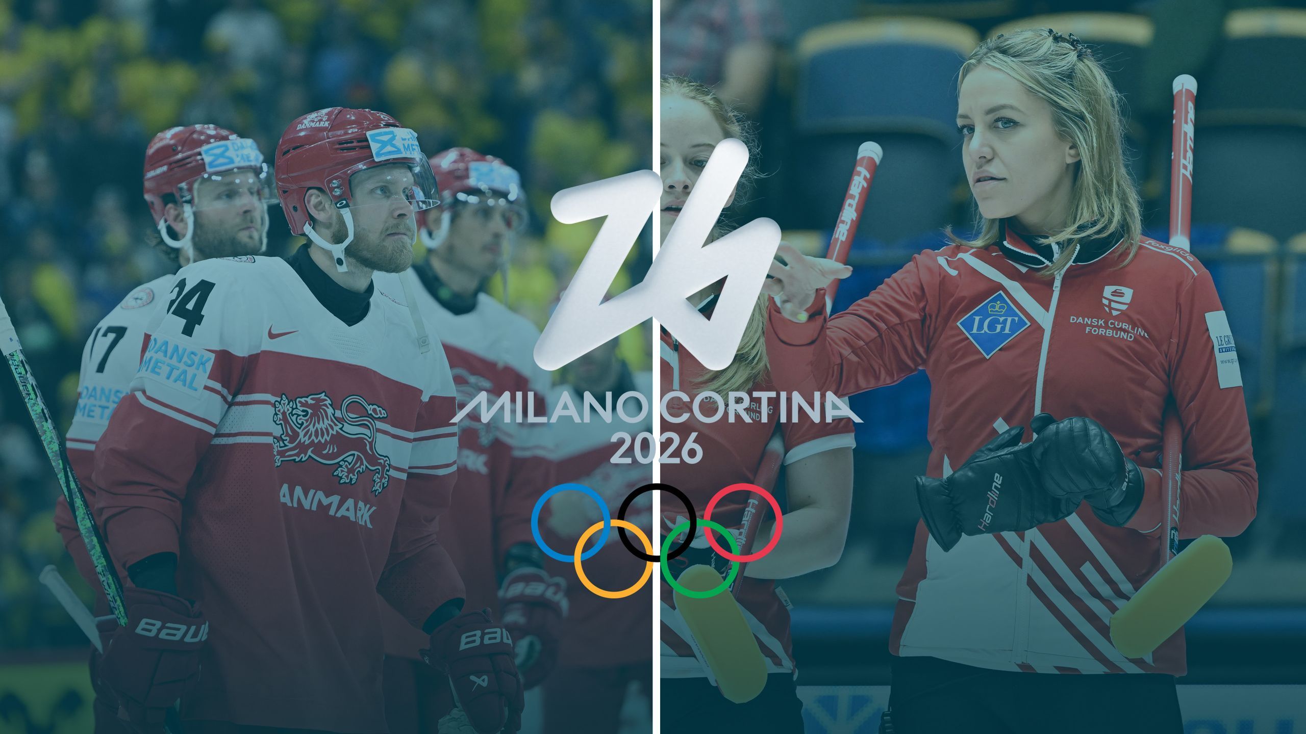 100 dage til Vinter-OL i Milano-Cortina: Se de danske ishockeyherrer ...