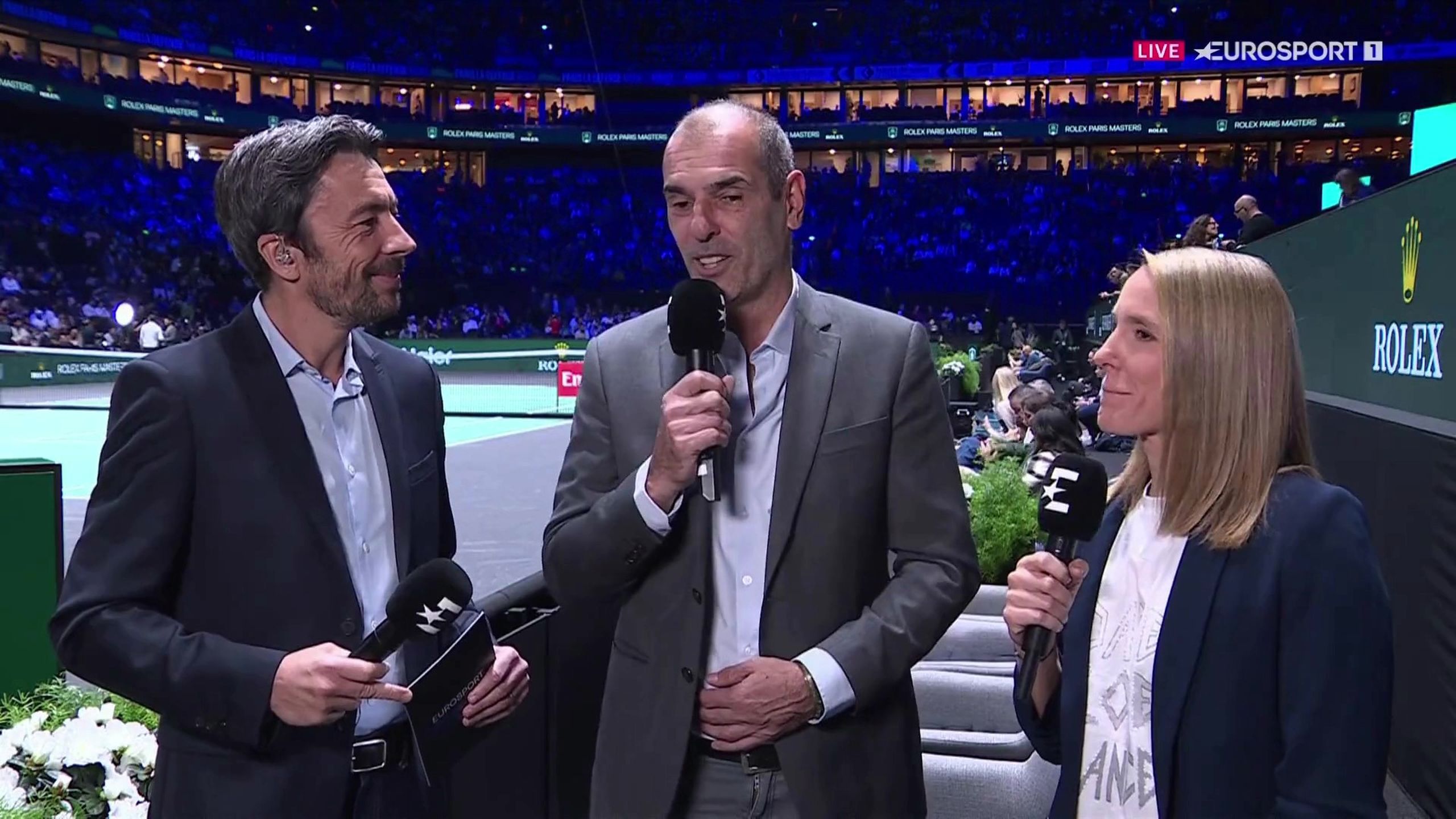Rolex Paris Masters │Cédric Pioline "ravi de l'engouement" à Paris La ...