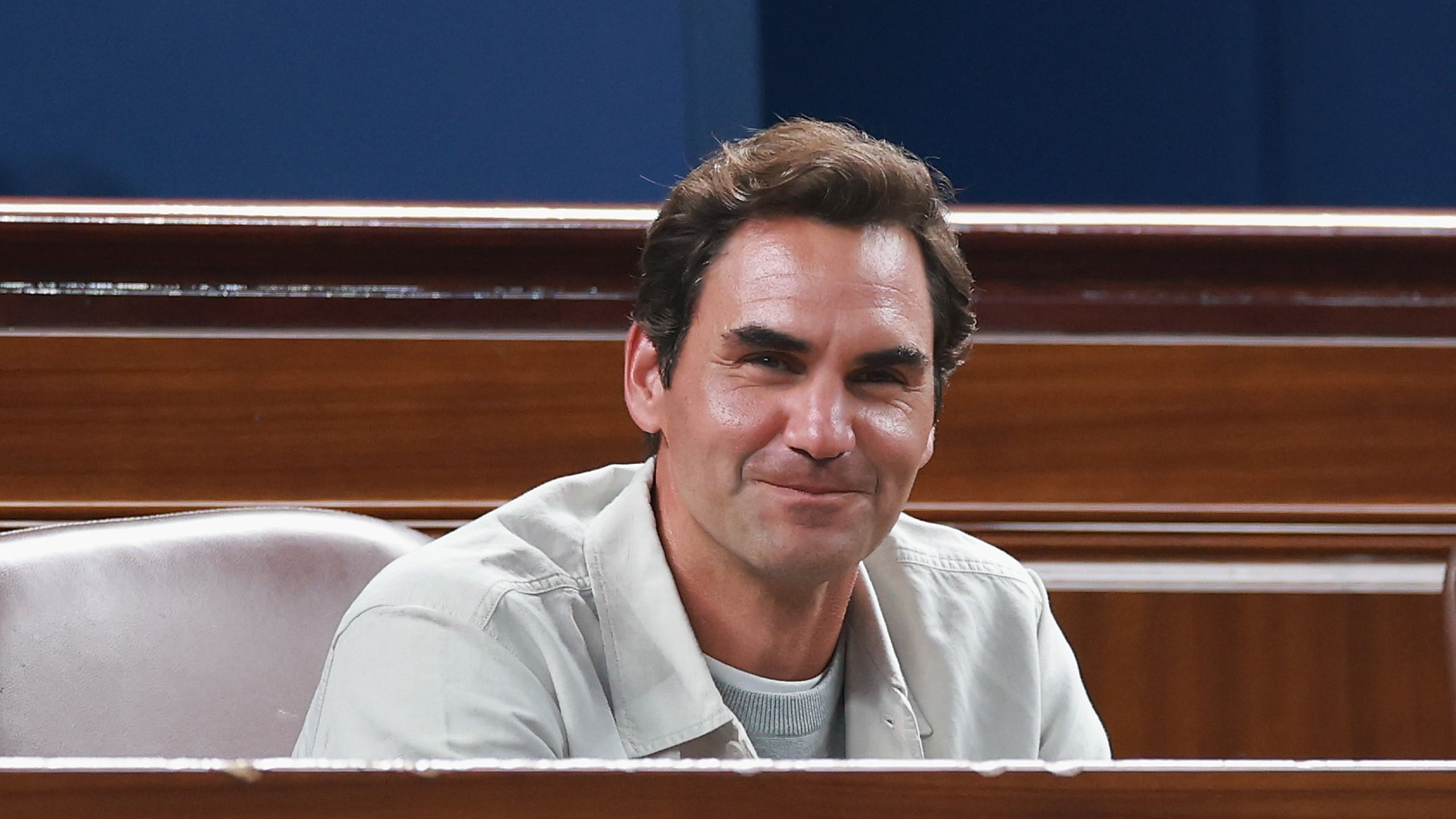 Roger Federer vier jaar nadat hij zijn imposante carrière beëindigde ...