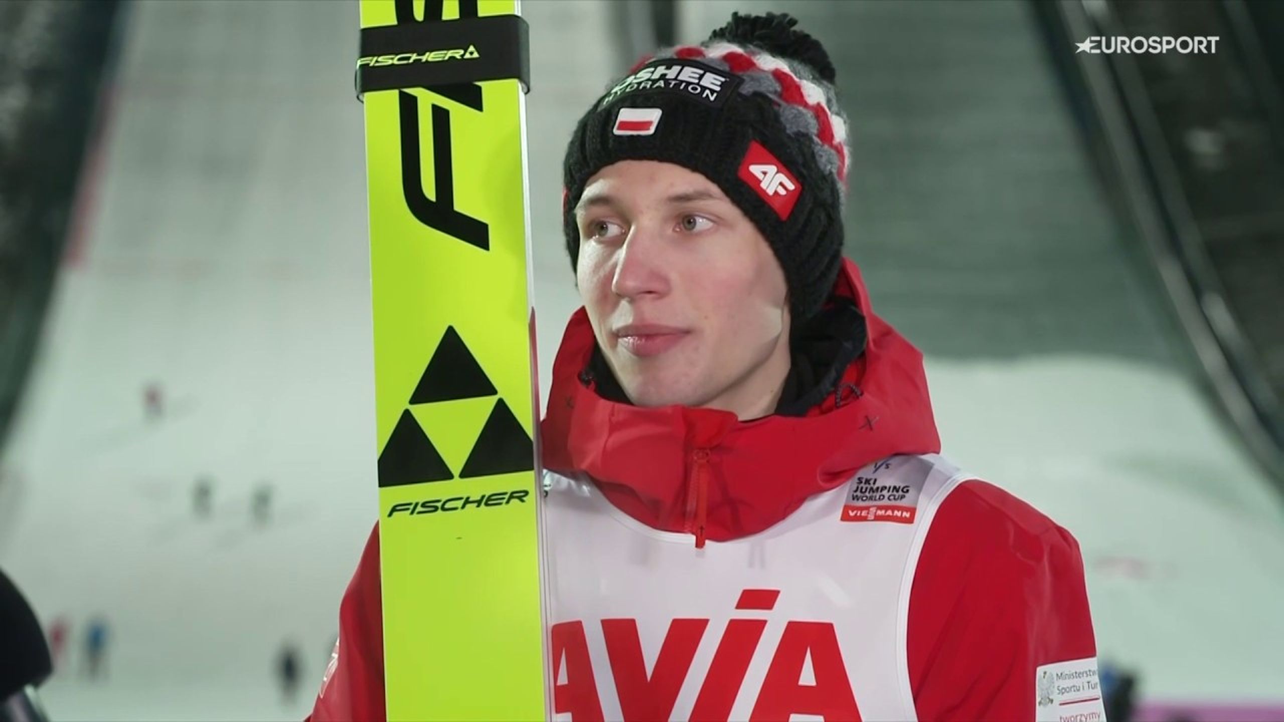 Kacper Tomasiak po piątkowym konkursie drużynowym mikstów PŚ w ...