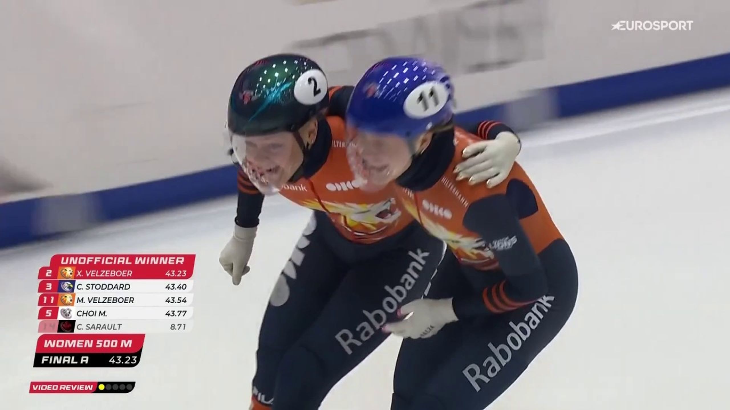 Goud op de 500 meter - Xandra Velzeboer slaat in Gdansk opnieuw toe ...