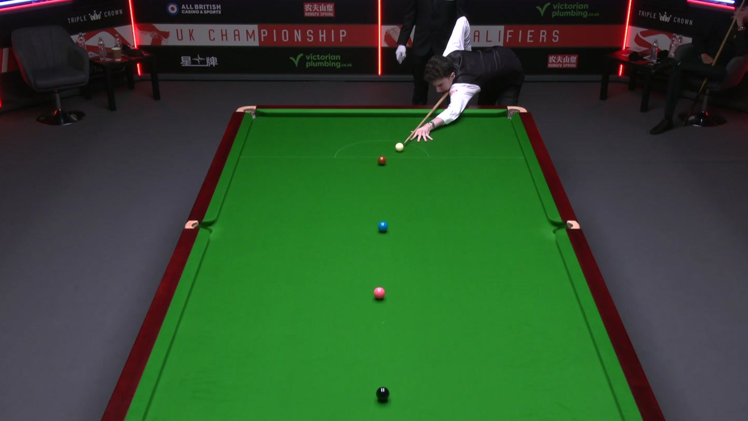 Snooker - UK Championship: Maximum Break in Qualifikation - Liam Pullen ...