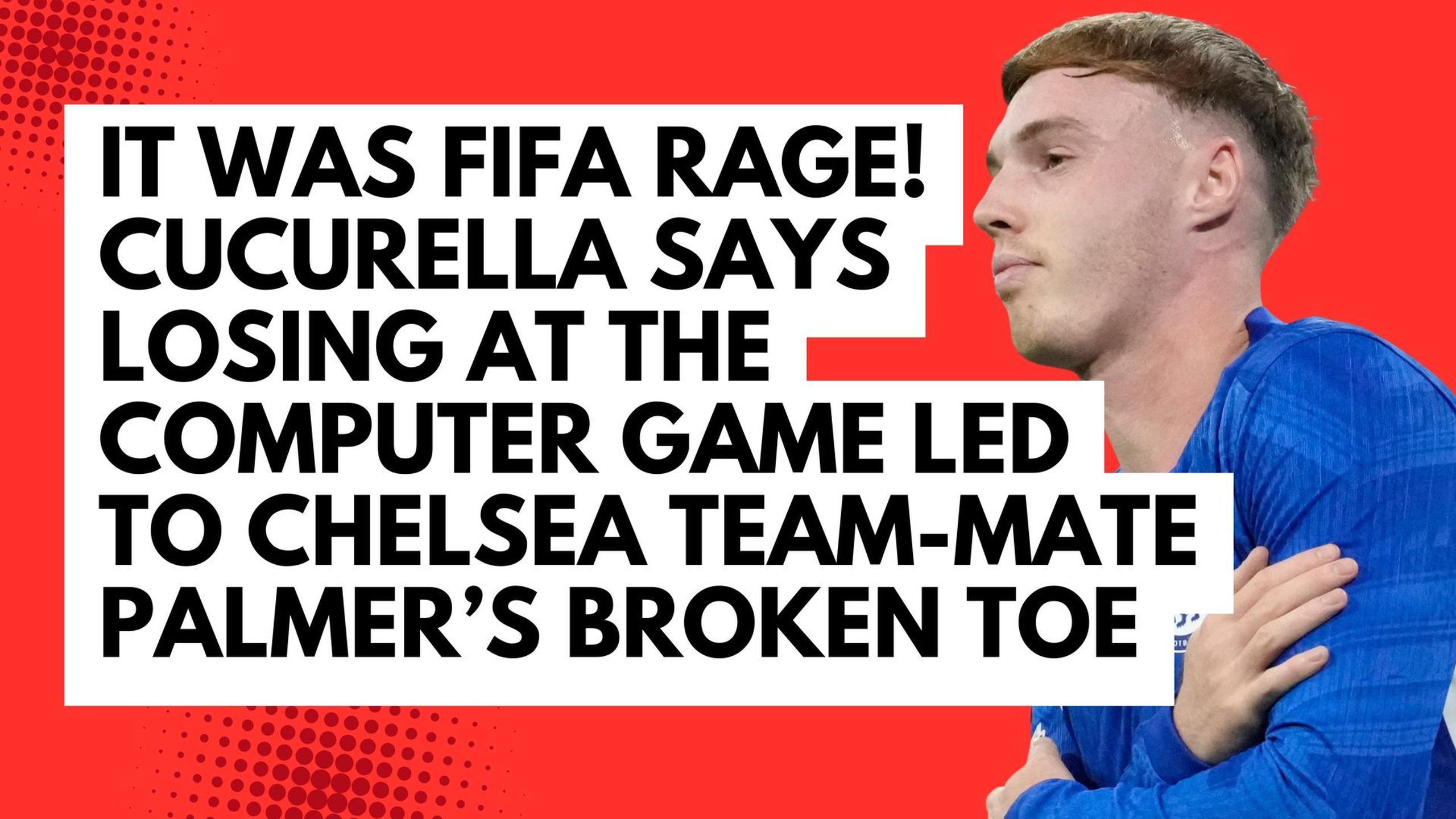 "Ik denk dat hij een potje FIFA verloor" - Marco Cucurella over ...