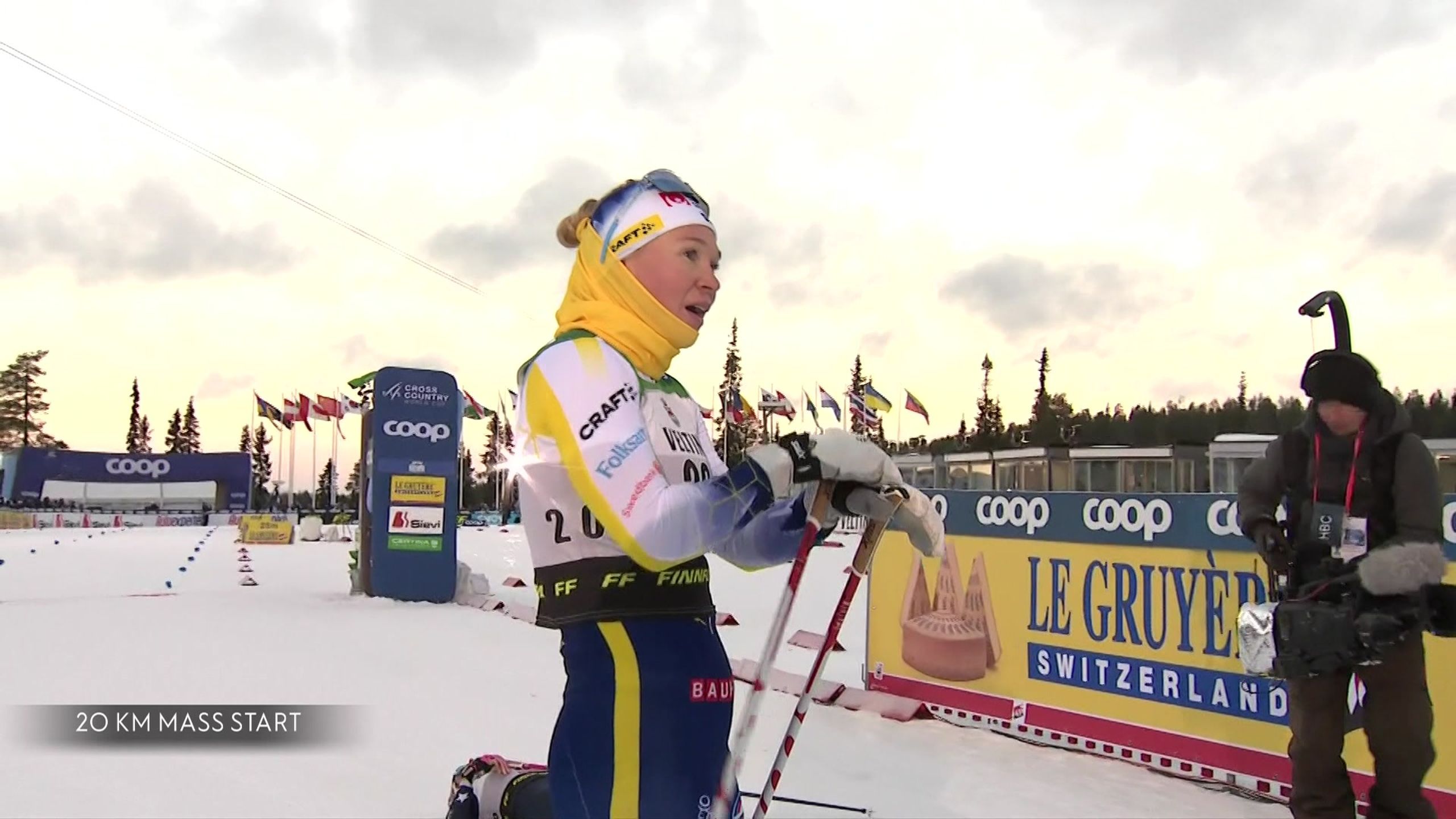 Ruka - Jonna Sundling remporte la mass start freestyle - Cross-Country ...