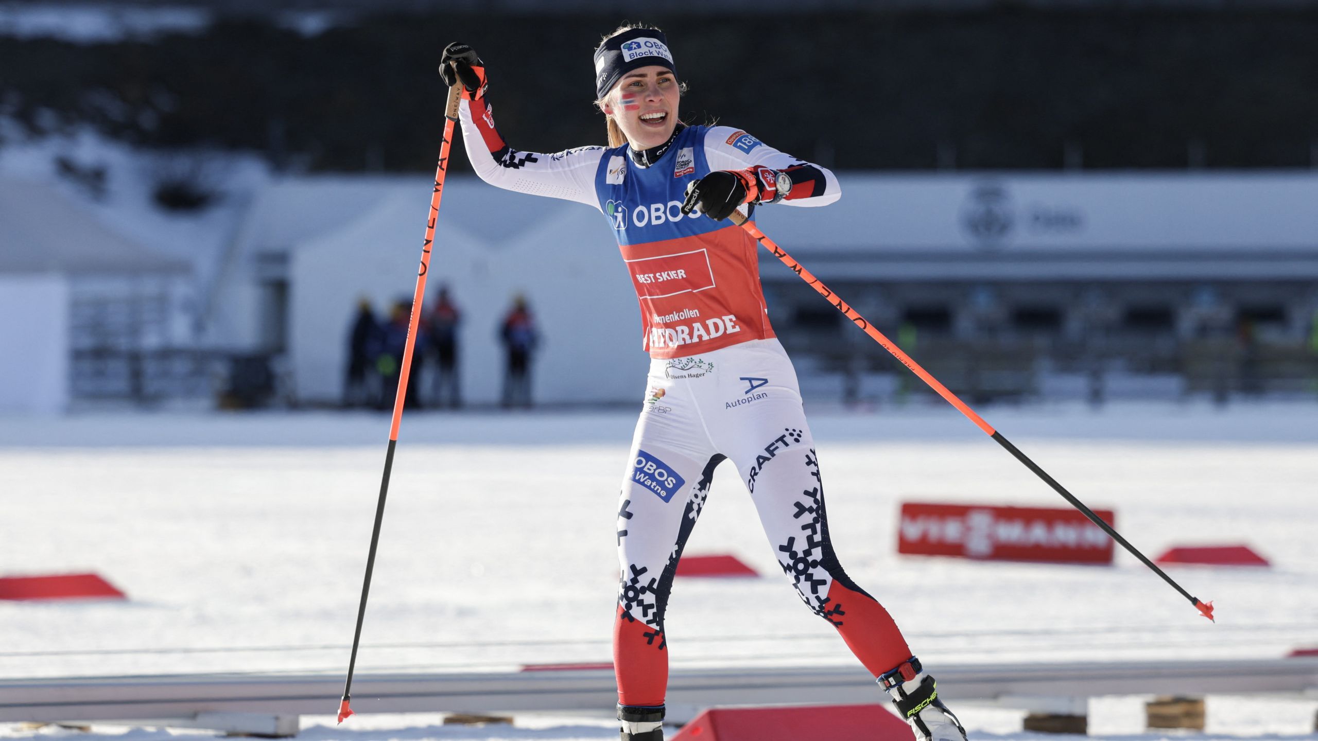 Ida Marie Hagen verslaat Nathalie Armbruster in rechtstreeks duel en ...