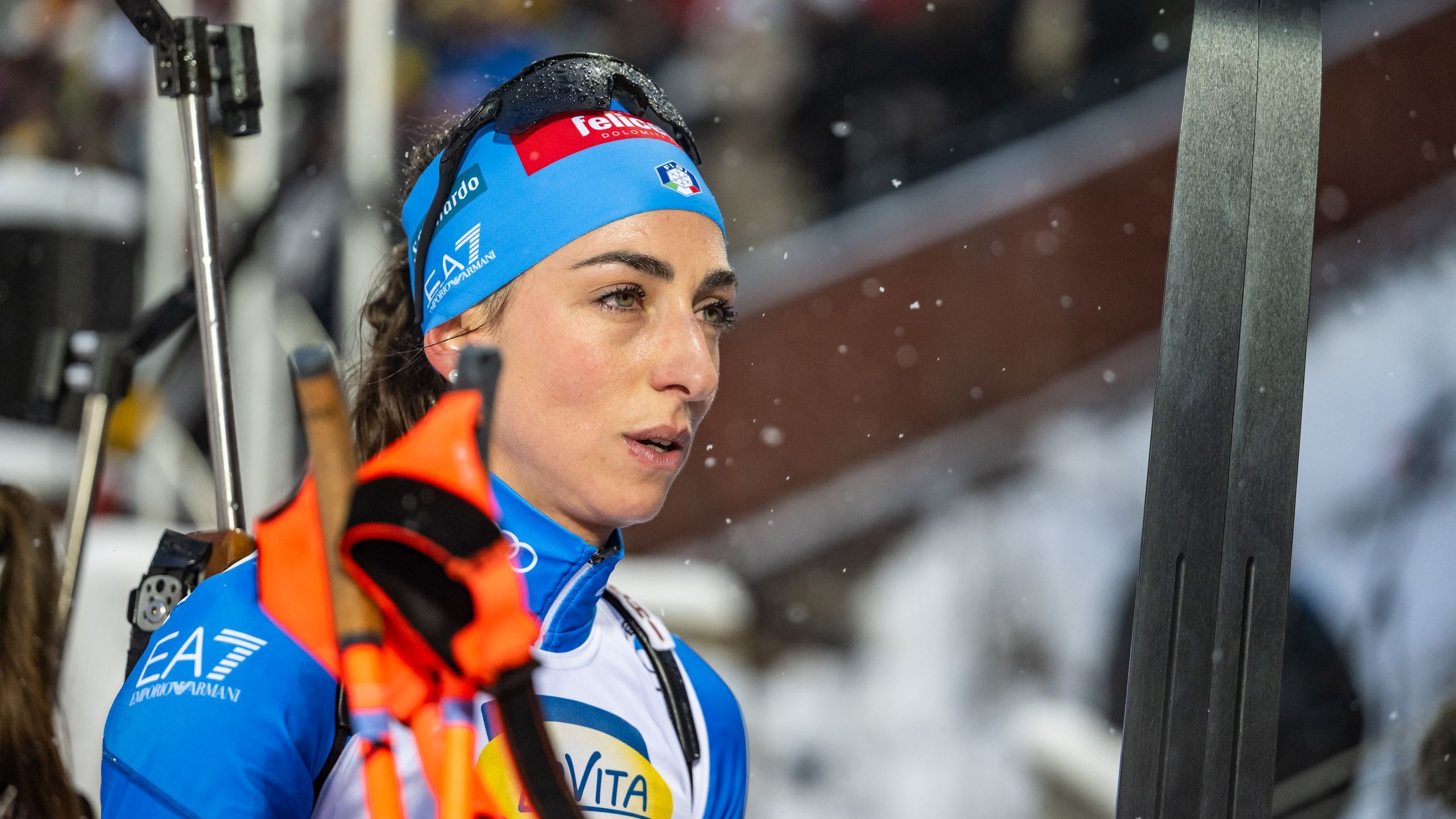 Lisa Vittozzi meldet sich nach langer Abwesenheit zurück ...