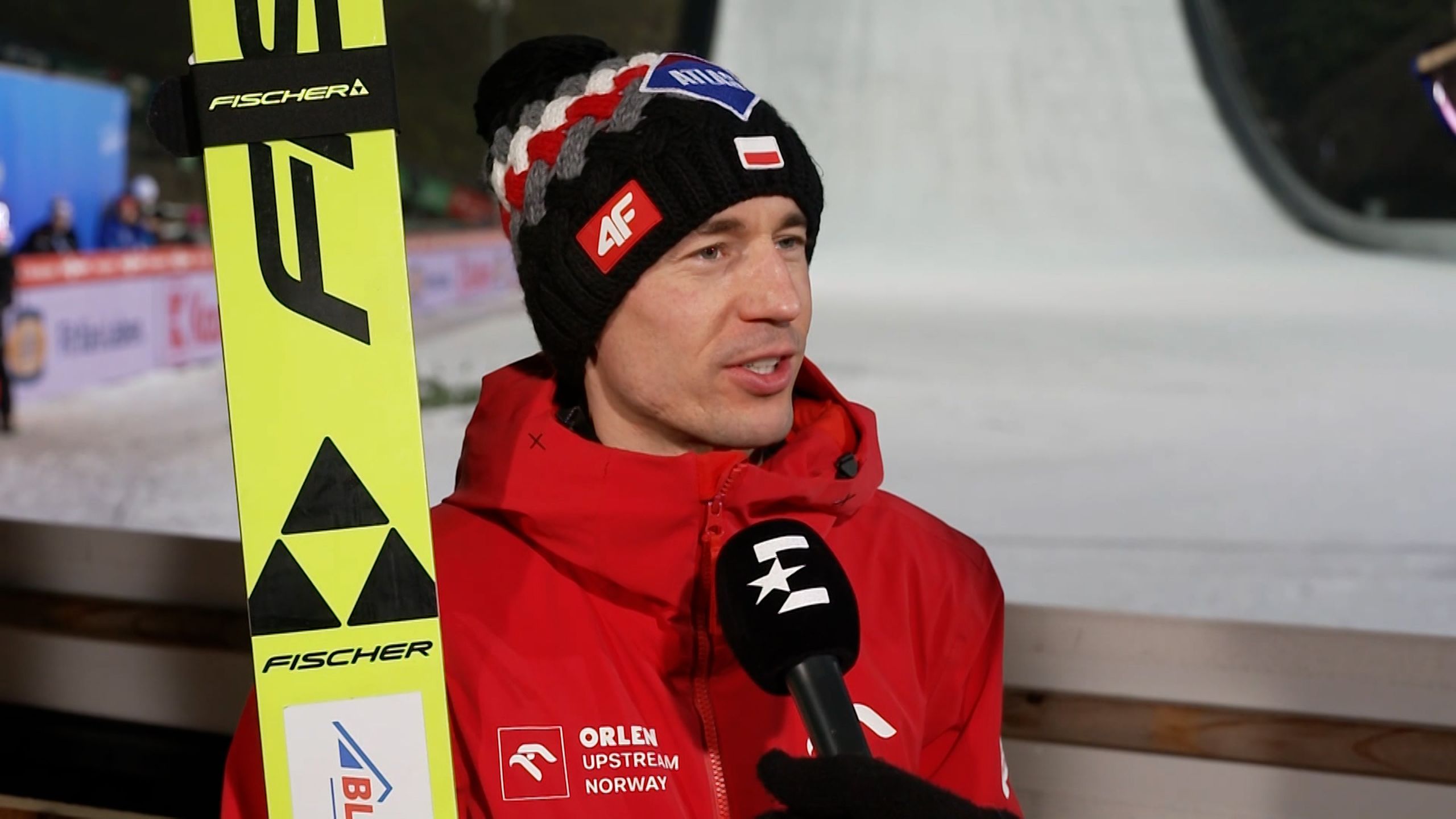 Kamil Stoch po kwalifikacjach do sobotniego konkursu Pucharu Świata w ...