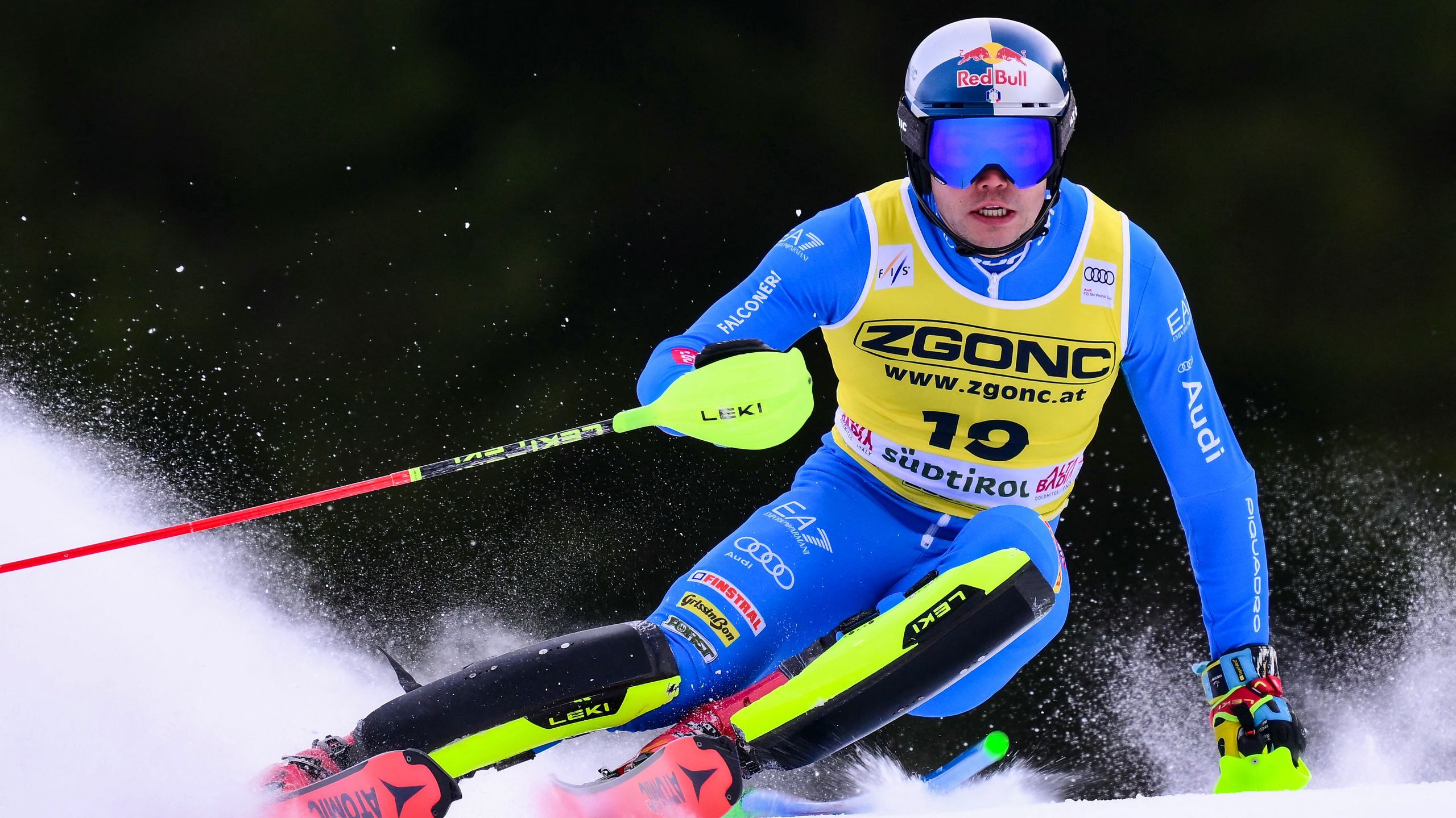 Clement Noel comanda lo slalom in Alta Badia sulla Gran Risa: alle sue ...