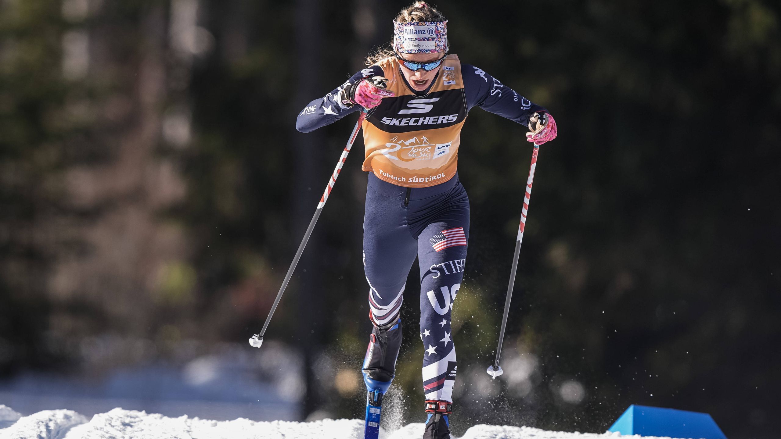 Jessie Diggins az óév utolsó napja után az újév első napján is szakaszt ...