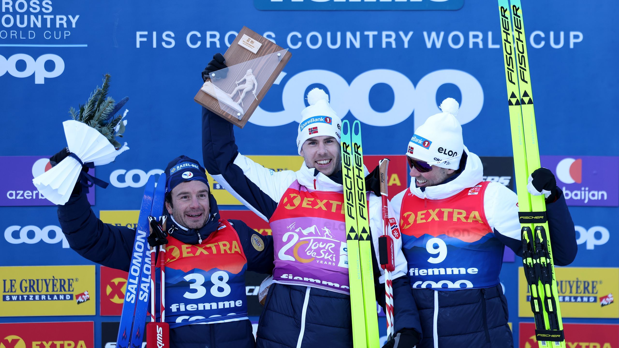 Tour de ski : le Français Jules Lapierre deuxième de la dernière étape ...