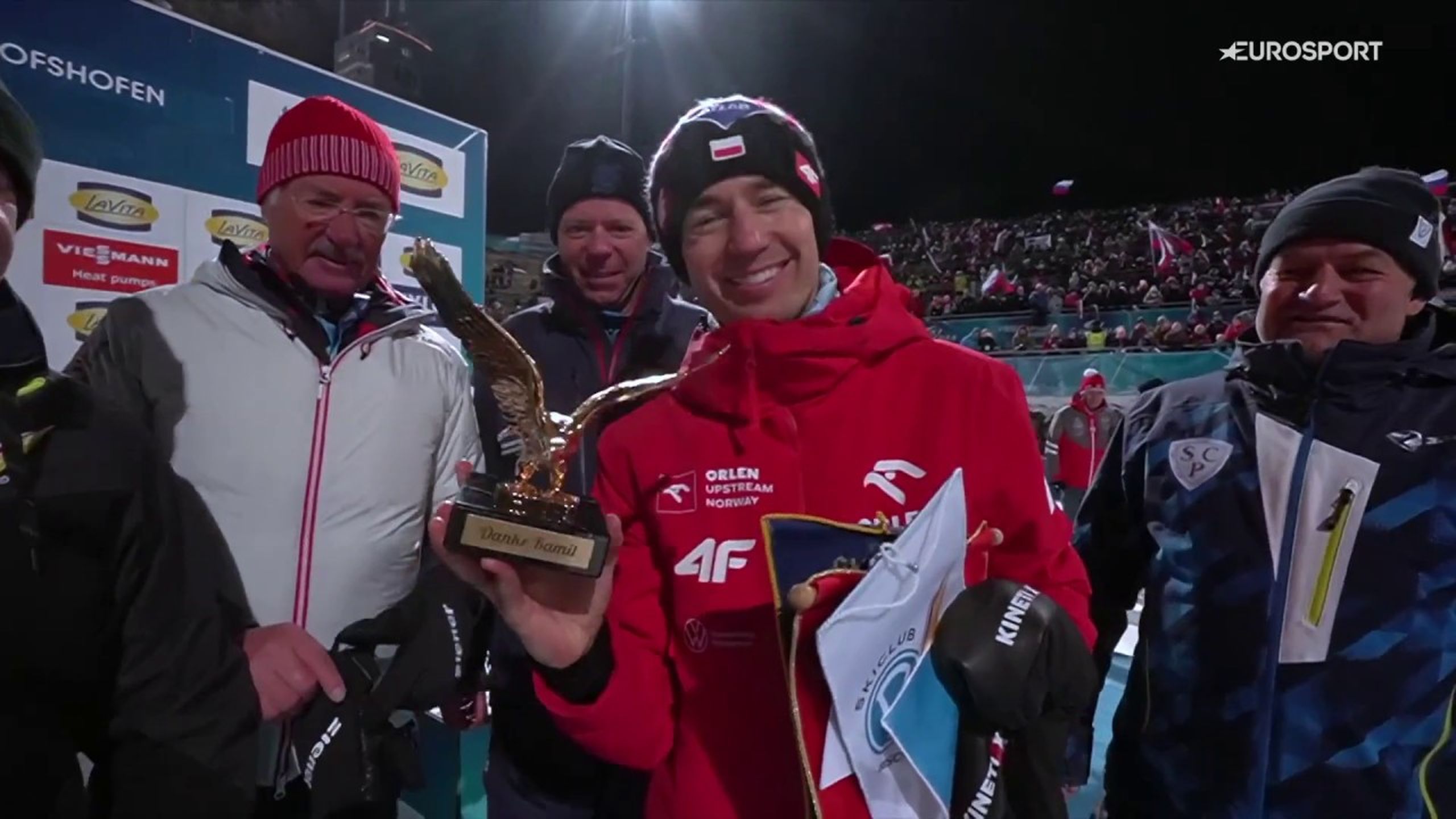 Kamil Stoch z małym Złotym Orłem po Turnieju Czterech Skoczni - Ski ...