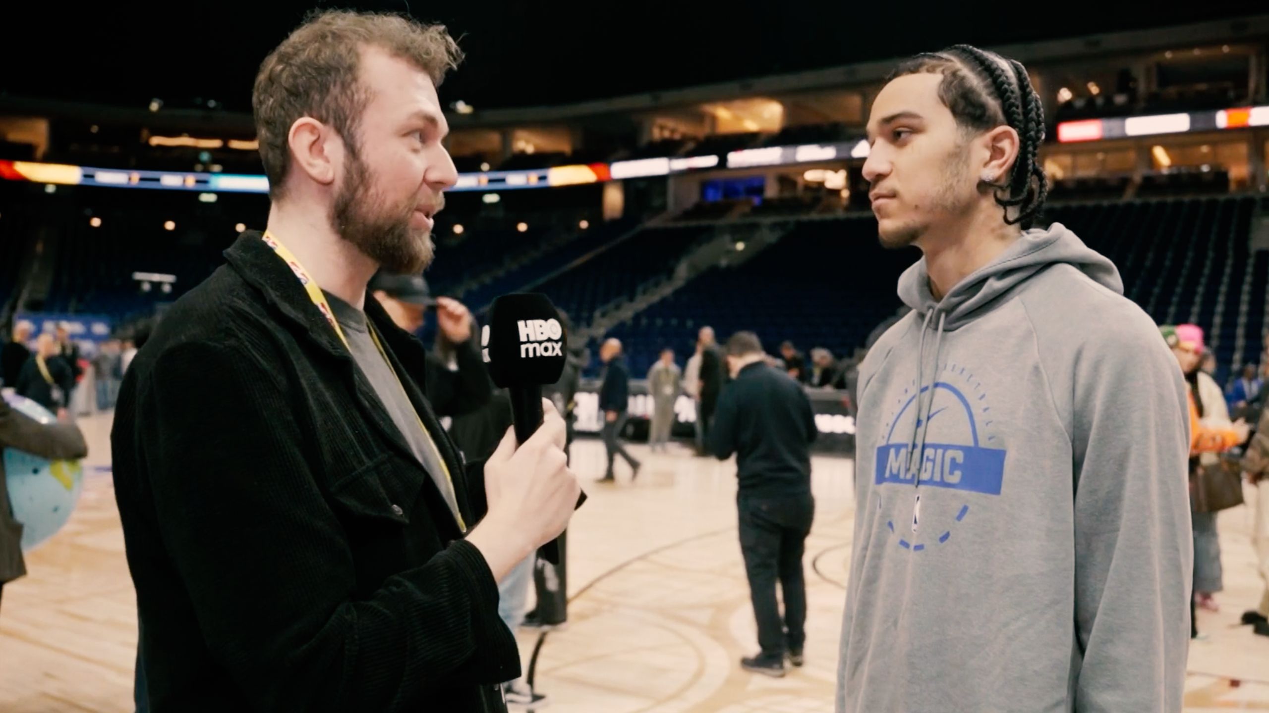 Den tyske Orlando Magic-stjerne Franz Wagner tog holdkammeraterne med ...