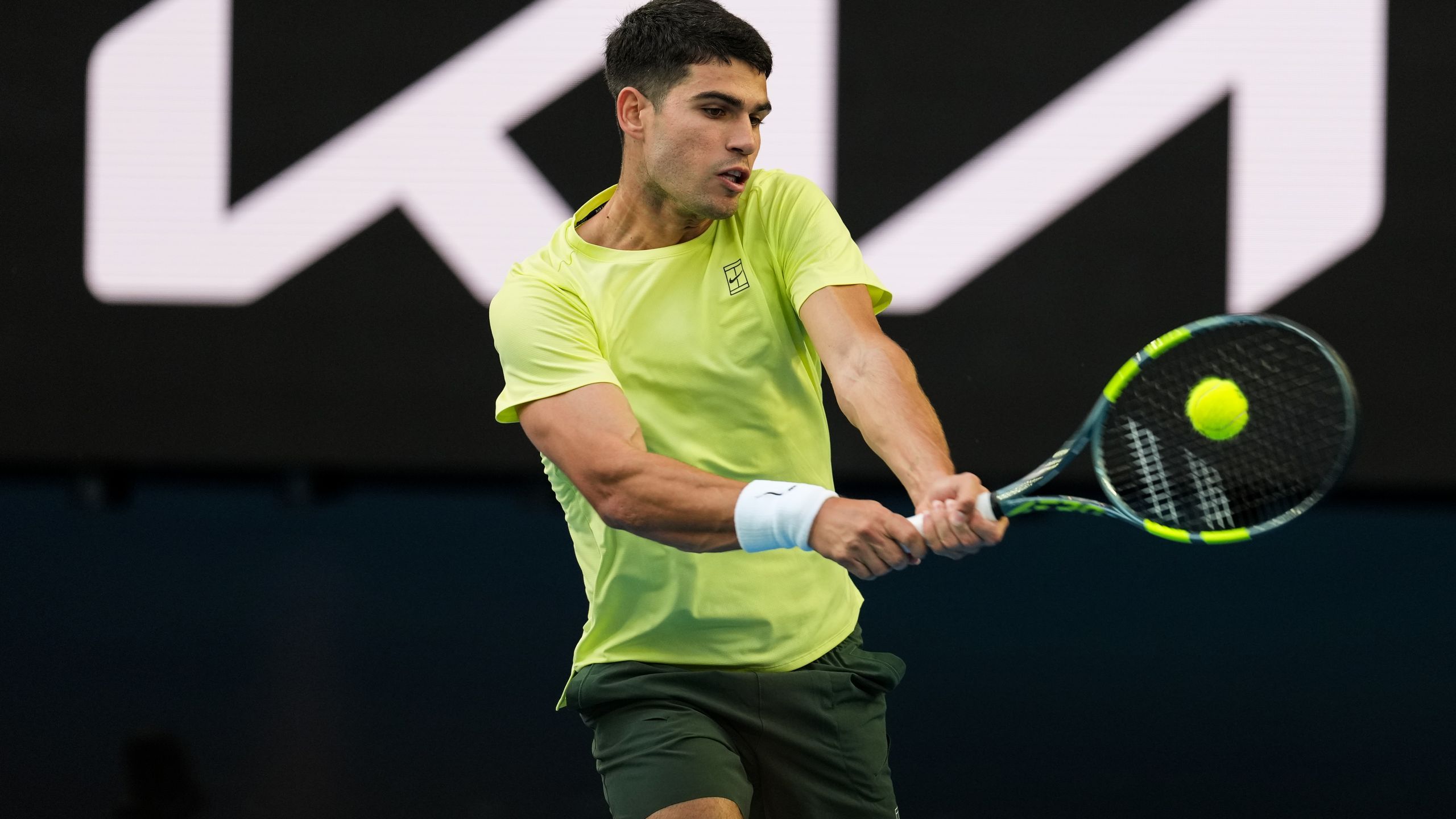 Open de Australia 2026 | Alcaraz-De Miñaur: Más que preparado (6-3 y 6 ...