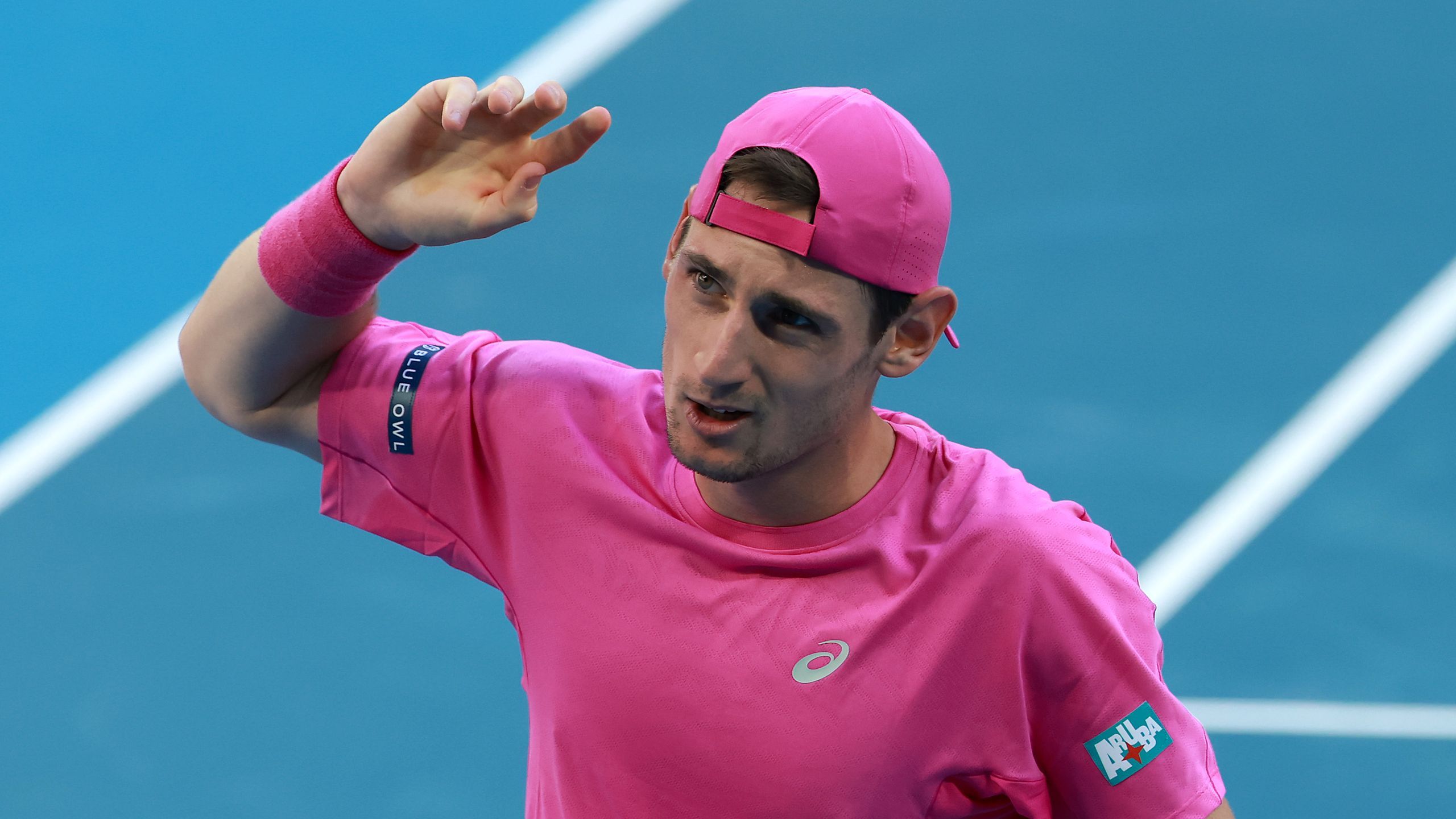 Open d'Australie (1er tour) - Valentin Royer a remporté le deuxième set ...