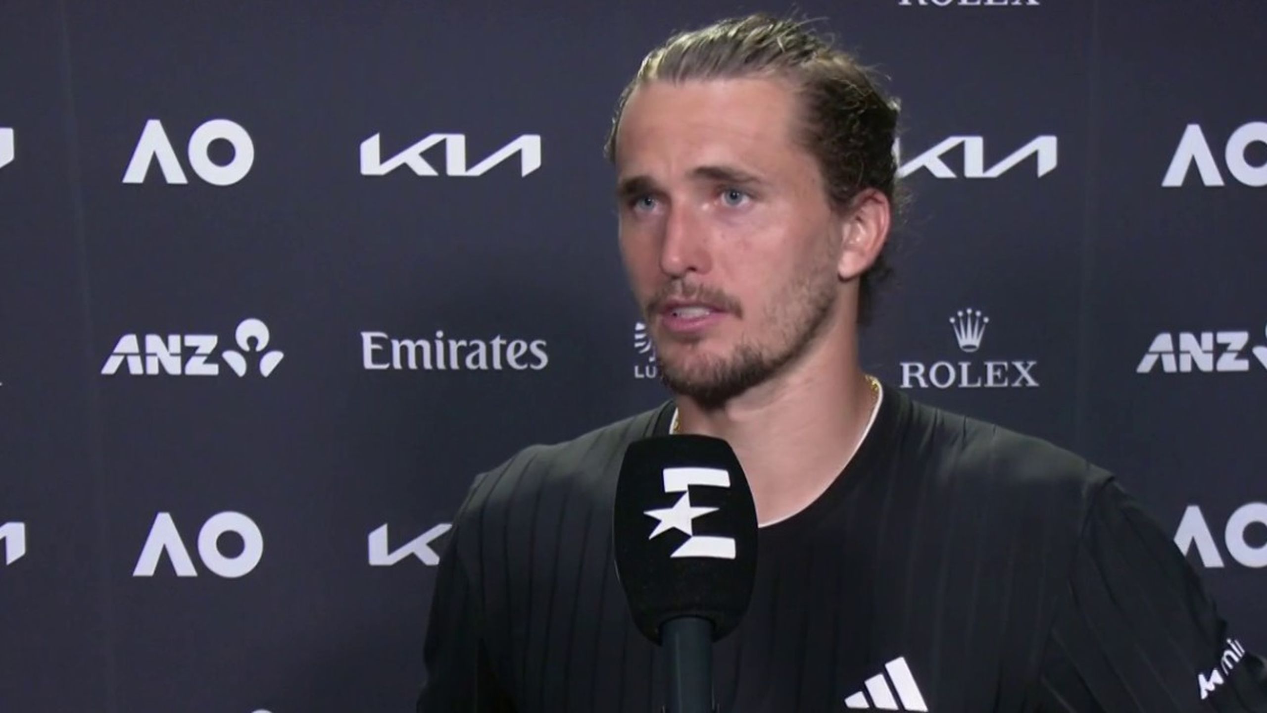 Australian Open in Melbourne - Alexander Zverev exklusiv: "Ich bin ...