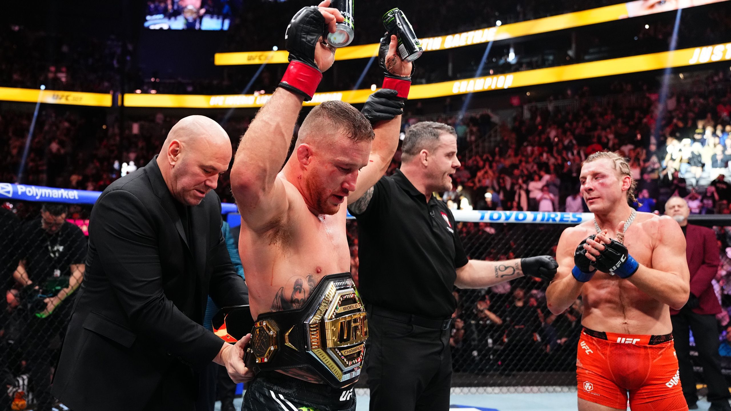 Che match a UFC 324! Justin Gaethje batte Paddy Pimblett in una ...