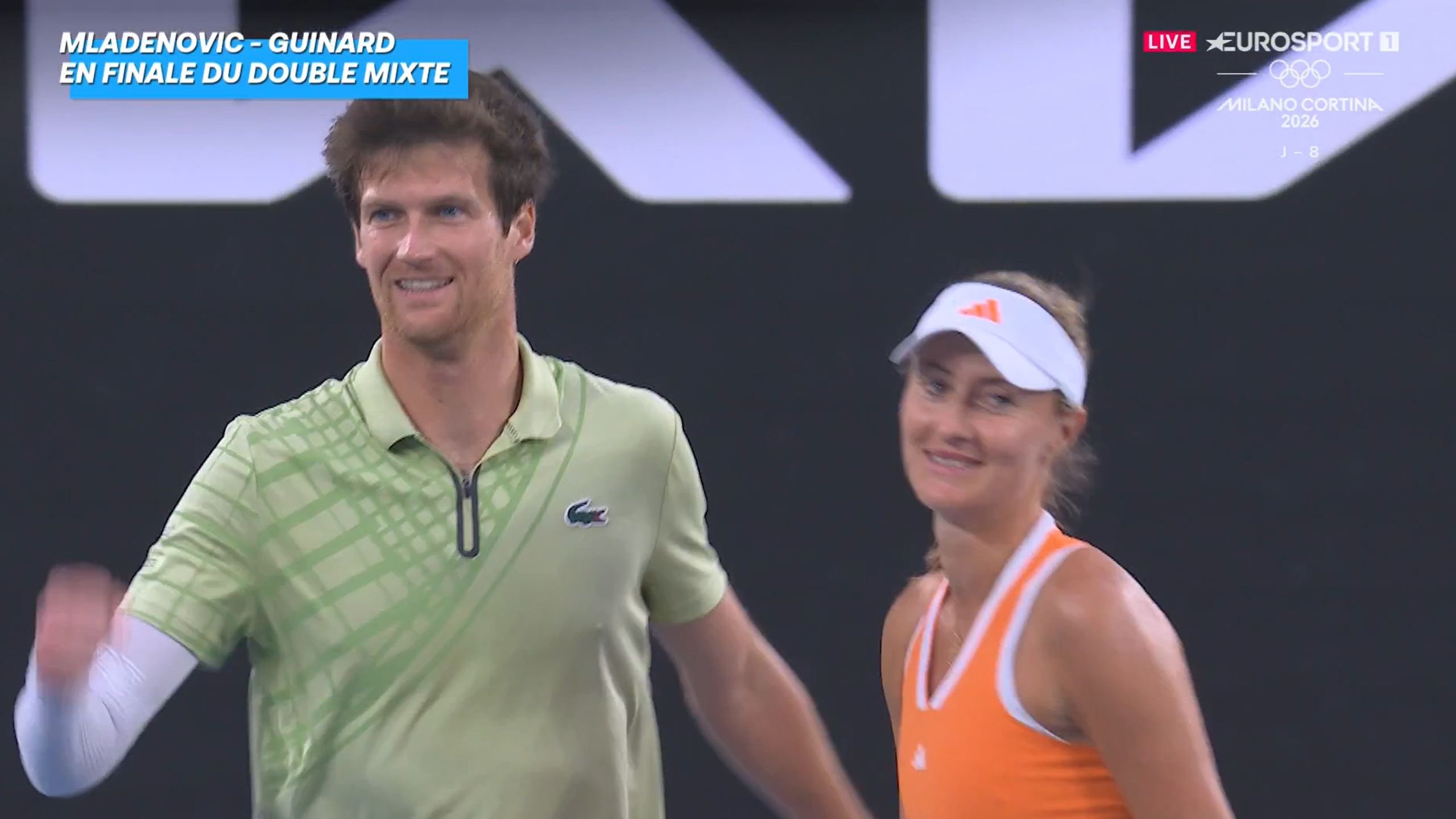 Kristina Mladenovic et Manuel Guinard qualifiés pour la finale de l ...