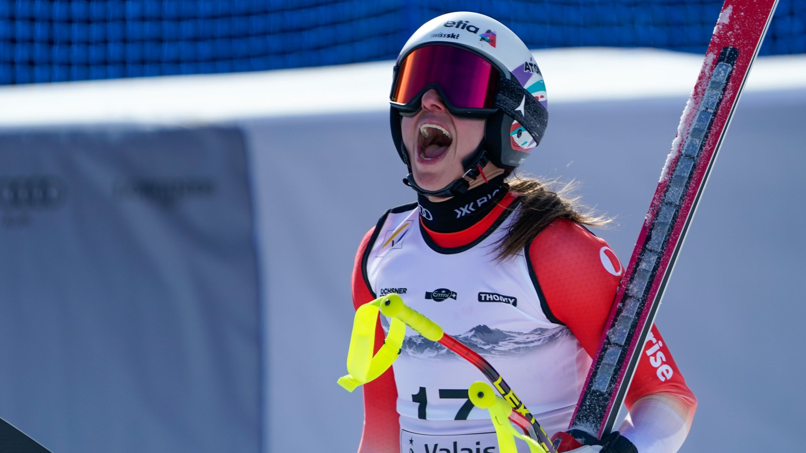 Ski-Weltcup: Schweizerin Malorie Blanc gewinnt Super-G in Crans Montana ...