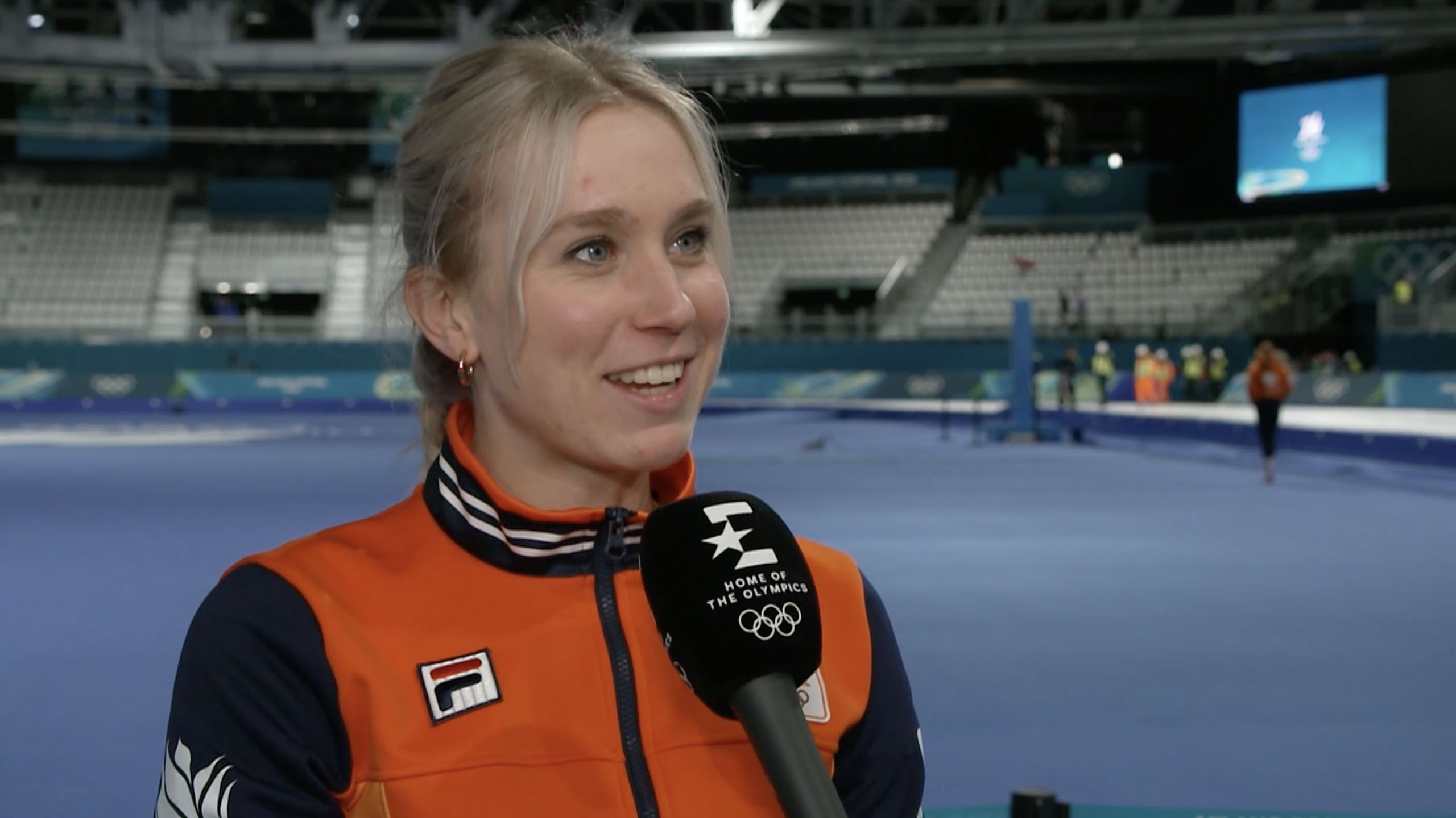 Interview van Merel Conijn aan Eurosport in aanloop naar begin van de ...