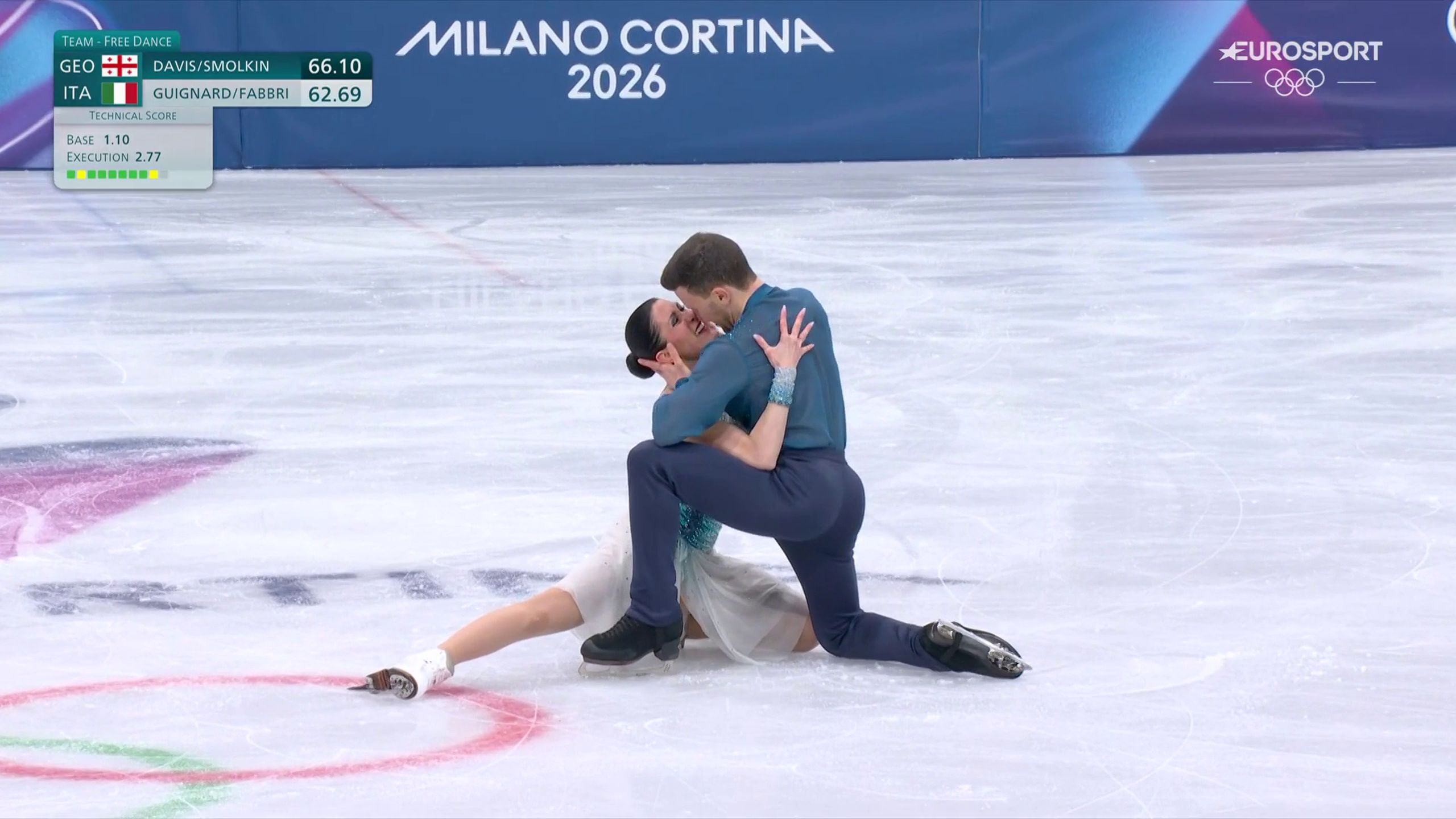 Charlene Guignard/Marco Fabbri si riscattano! Italia terza nel Team ...