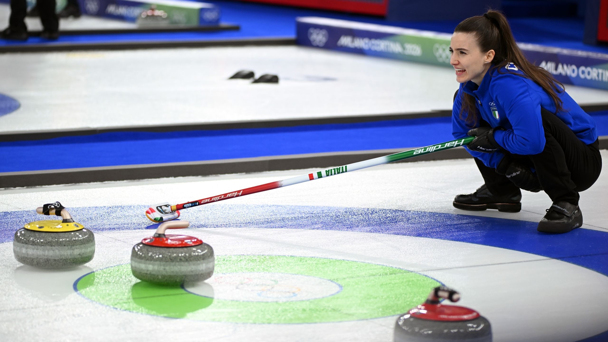 Italien gegen USA im Curling Mixed-Doppel unterlegen - Constantini und ...