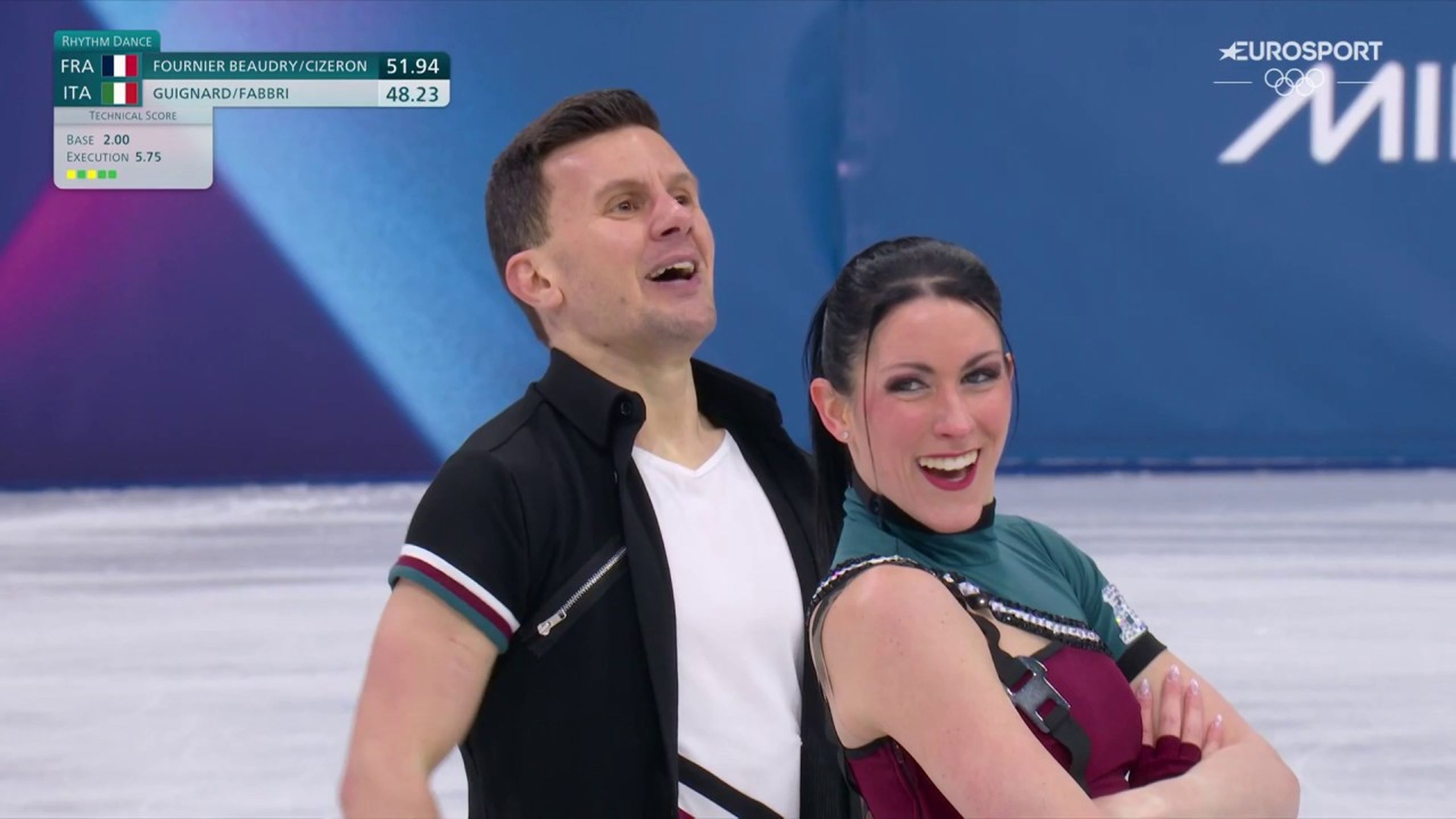Charlene Guignard e Marco Fabbri in corsa per il podio a Milano-Cortina ...