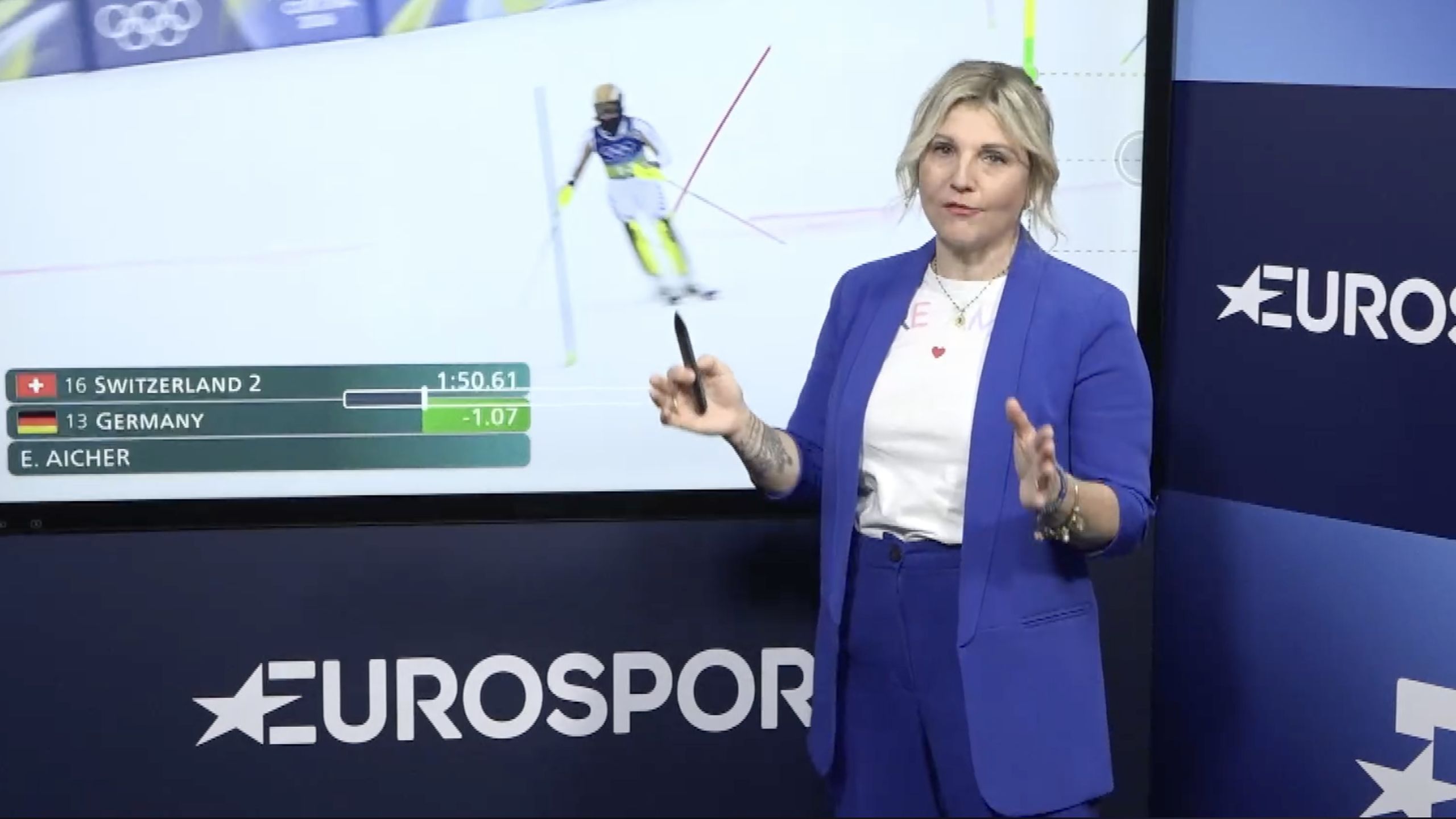 olympia 2026 - Ski Alpin: Martina Lechner analysiert Emma Aichers ...