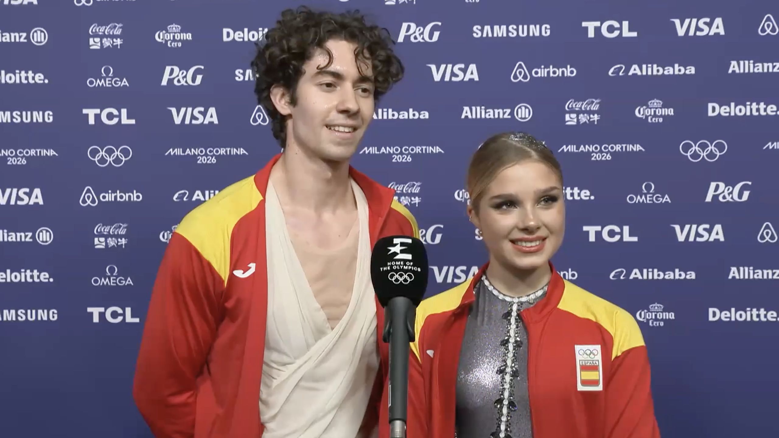 La inspiración de Sofía Val y Asaf Kazimov tras su debut en unos JJOO ...