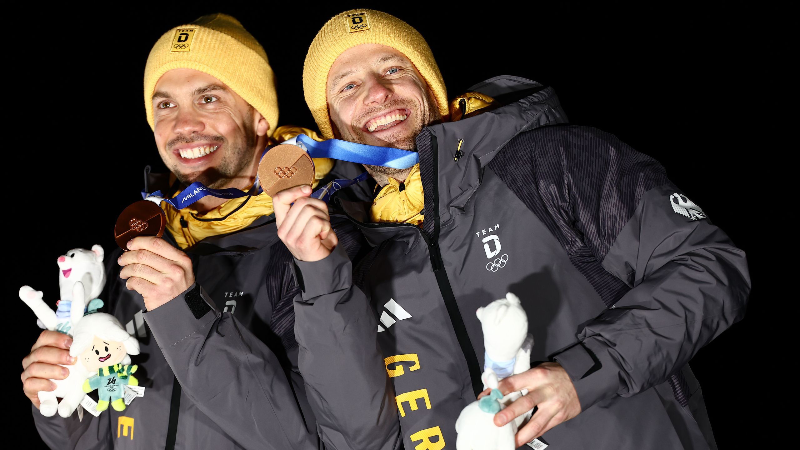 Olympia 2026 -Tobias Wendl und Tobias freuen sich über Rekordmedaille ...