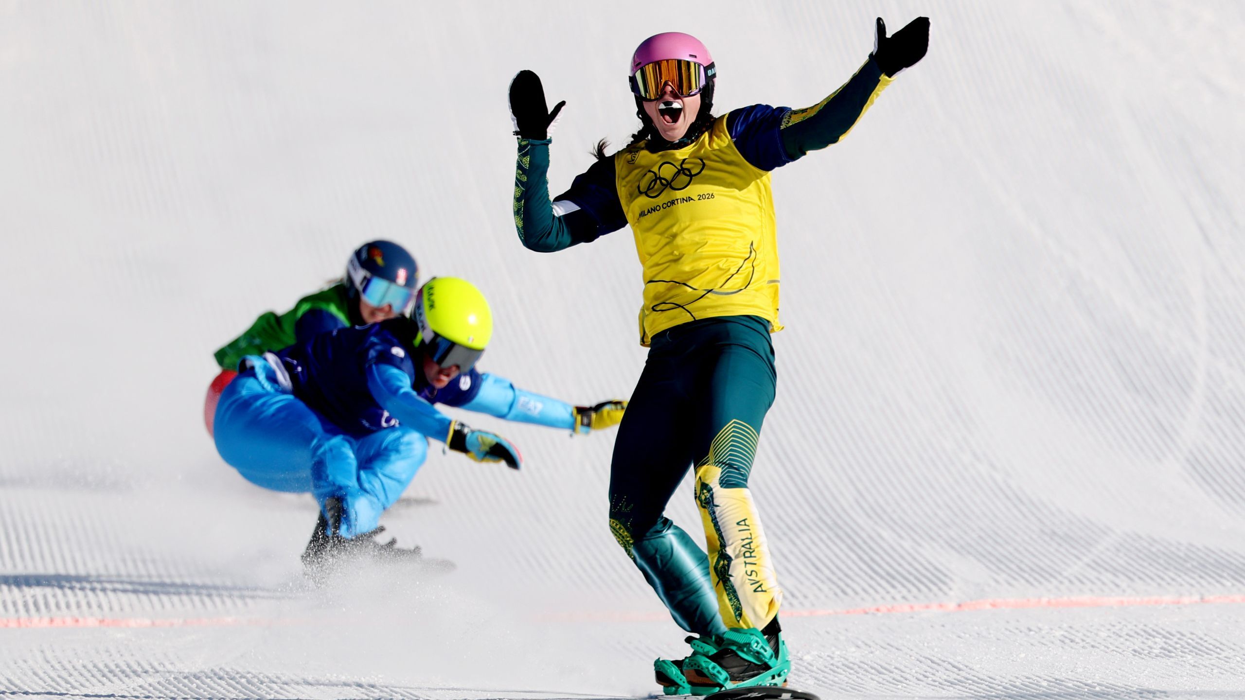Josie Baff face cursa vieții și ia aurul la snowboard cross - Eurosport