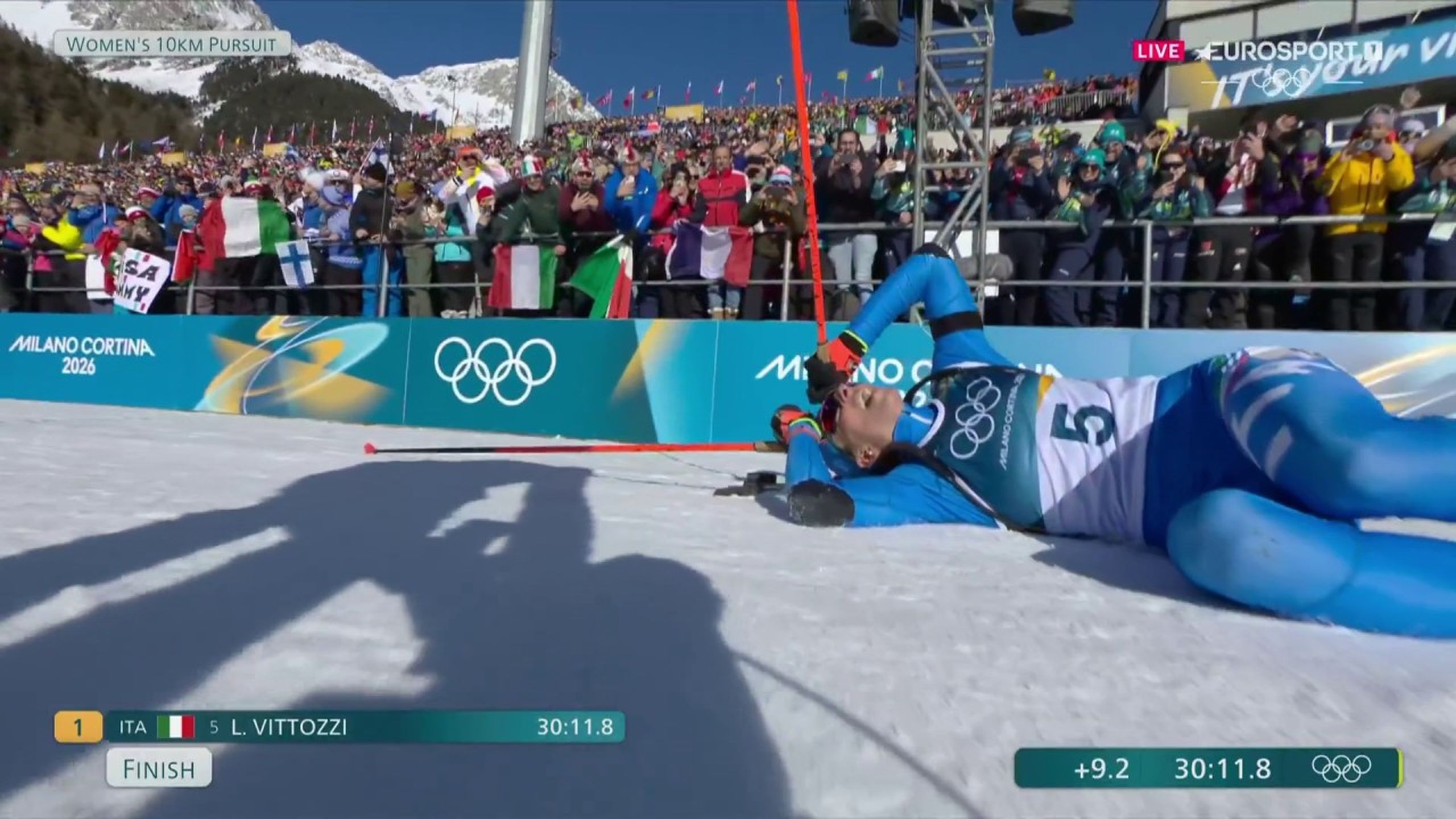 Lisa Vittozzi riscrive la storia, il primo oro del biathlon per l ...