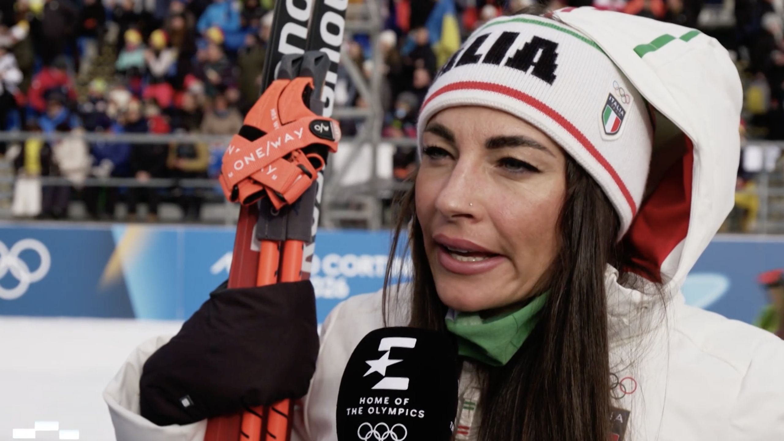Dorothea Wierer dopo l'undicesimo posto dell'Italia nella Staffetta ...