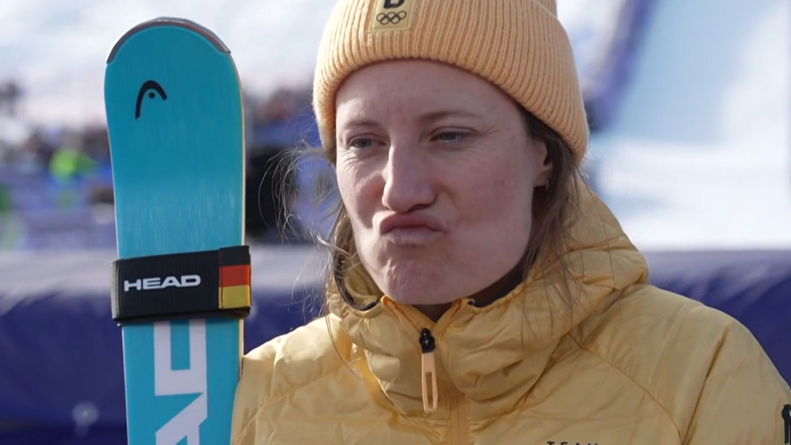 Olympia 2026 - Ski Alpin: Lena Dürr im Interview nach Slalom-Aus am ...