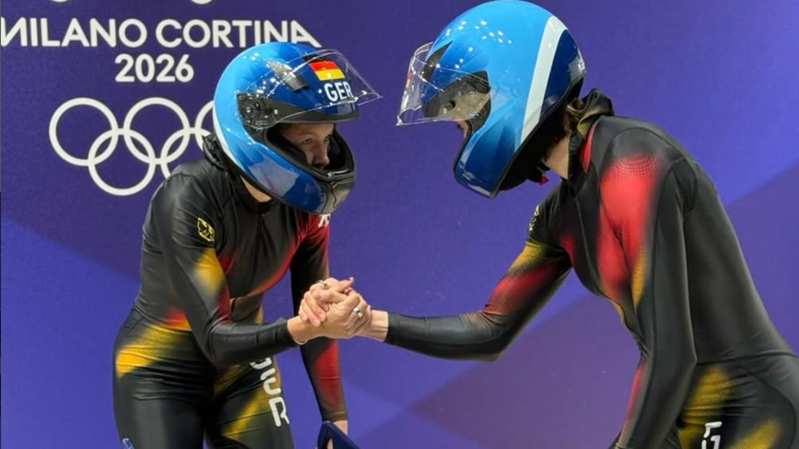 Olympia 2026 - Bob: Gina Lückenkemper posiert als Anschieberin - und ...