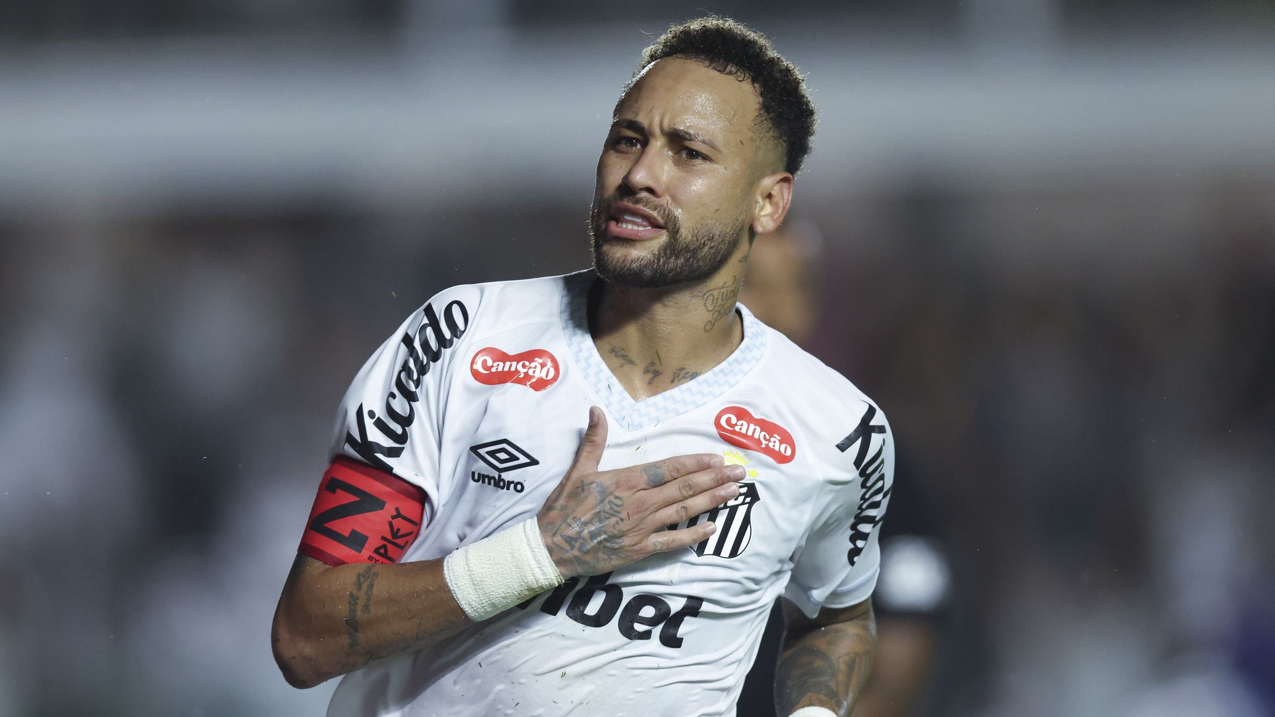 Neymar strzelił dwa gole w meczu Santos - Vasco da Gama. 34-letni ...