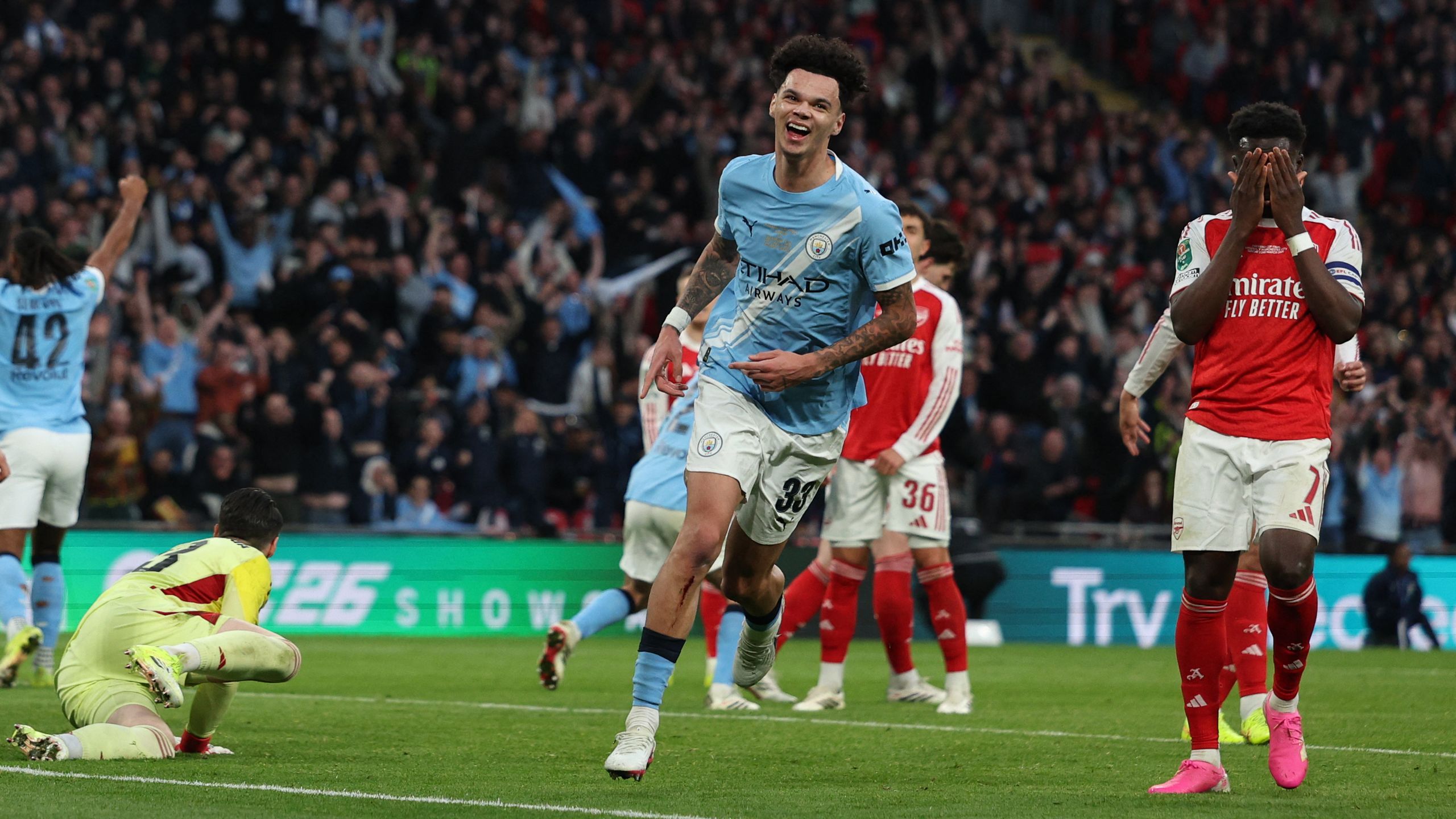 Manchester City a câștigat Cupa Ligii Angliei! Nico O'Reilly, eroul ...