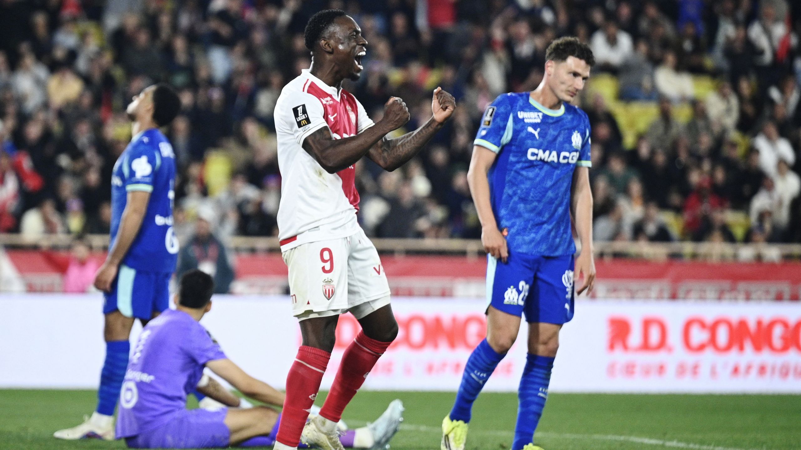Ligue 1 - L'AS Monaco s'impose à domicile face à l'Olympique de ...