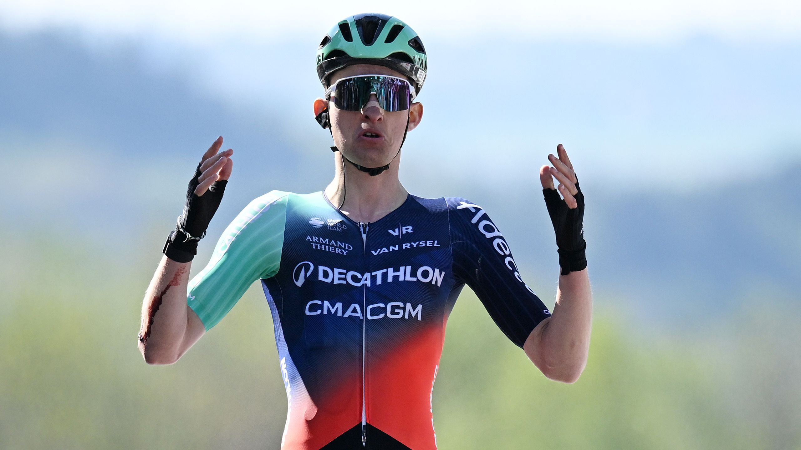 Fléche Wallonne 2026 - Paul Seixas nach seinem Sieg beim Wallonischen ...