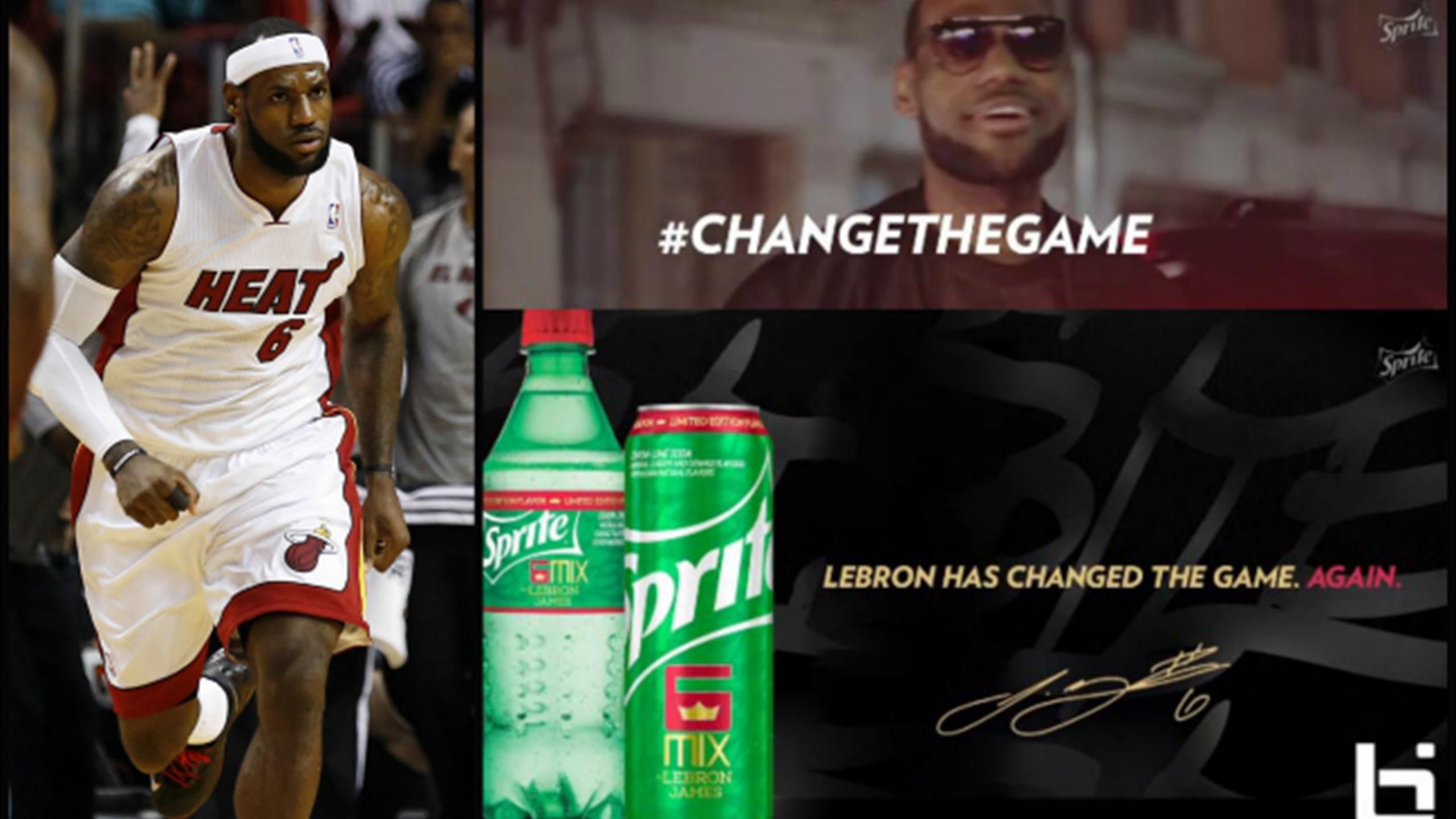 LeBron James lance une boisson Sprite en édition spéciale - Eurosport