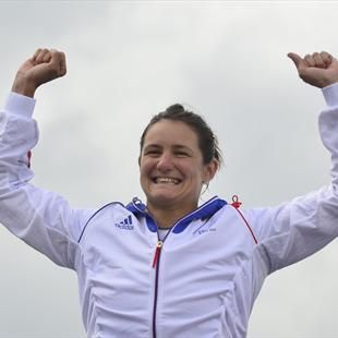 La Française Emilie Fer a décroché le titre mondial en kayak monoplace ...