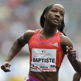 Sprinter Baptiste tests positive - report - Eurosport