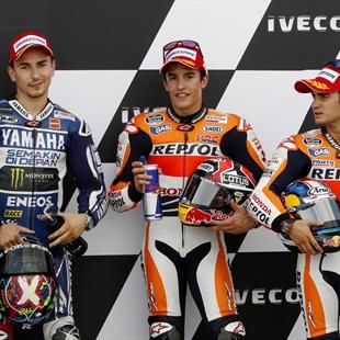 Marquez takes Aragon pole with lap record - Eurosport