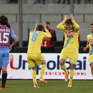 Le pagelle di Catania-Napoli 2-4 - Eurosport