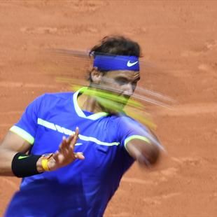 C'est Rafa express : 4,4 jeux perdus par match pour arriver en demie ...