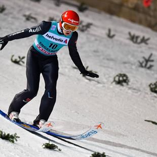 Engelberg: David Siegel übersteht Qualifikation - Skispringen Video ...