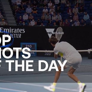 Australian Open : Top Shots Day 14 - Tennis video - Eurosport