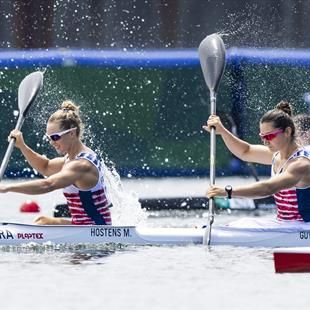 Tokyo 2020 - Kayak Sprint : Sarah Guyot et Manon Hostens 7es en finale ...
