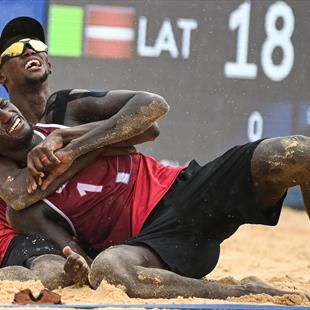 Olympia 2021: Katar holt Bronze im Beachvolleyball - auch Lettlands ...